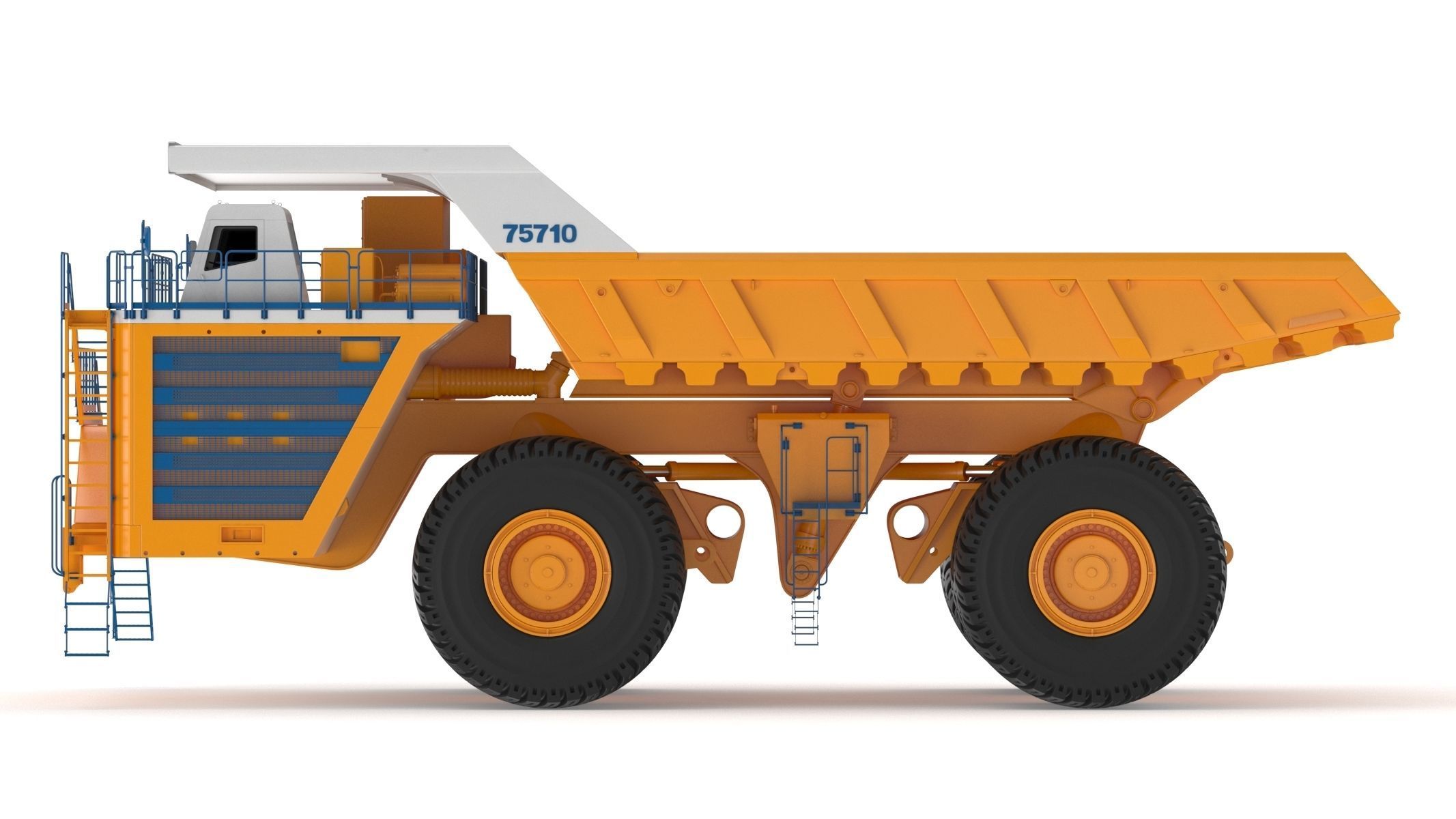 BelAZ 75710 Ultra Class Haul Truck 3D model | CGTrader