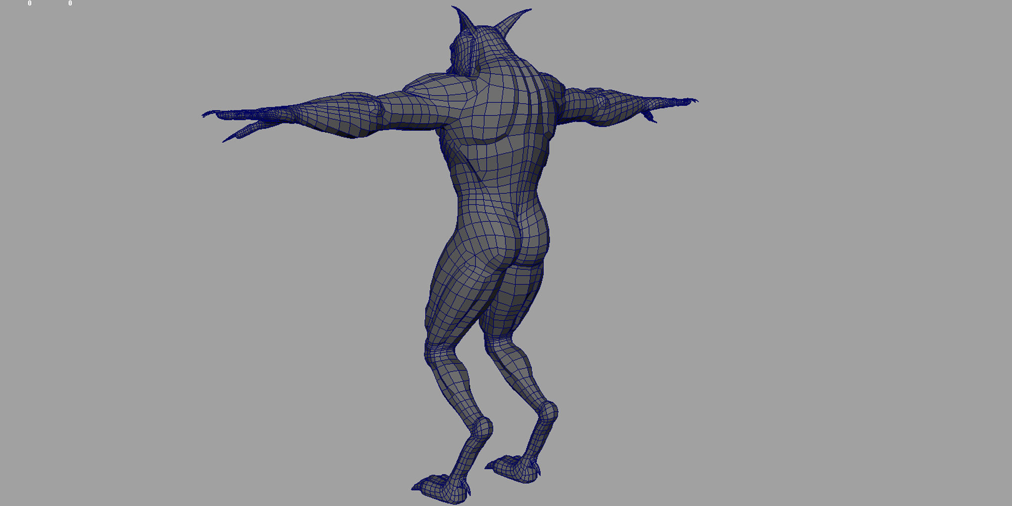 wolfman 3d model demon 3D model | CGTrader