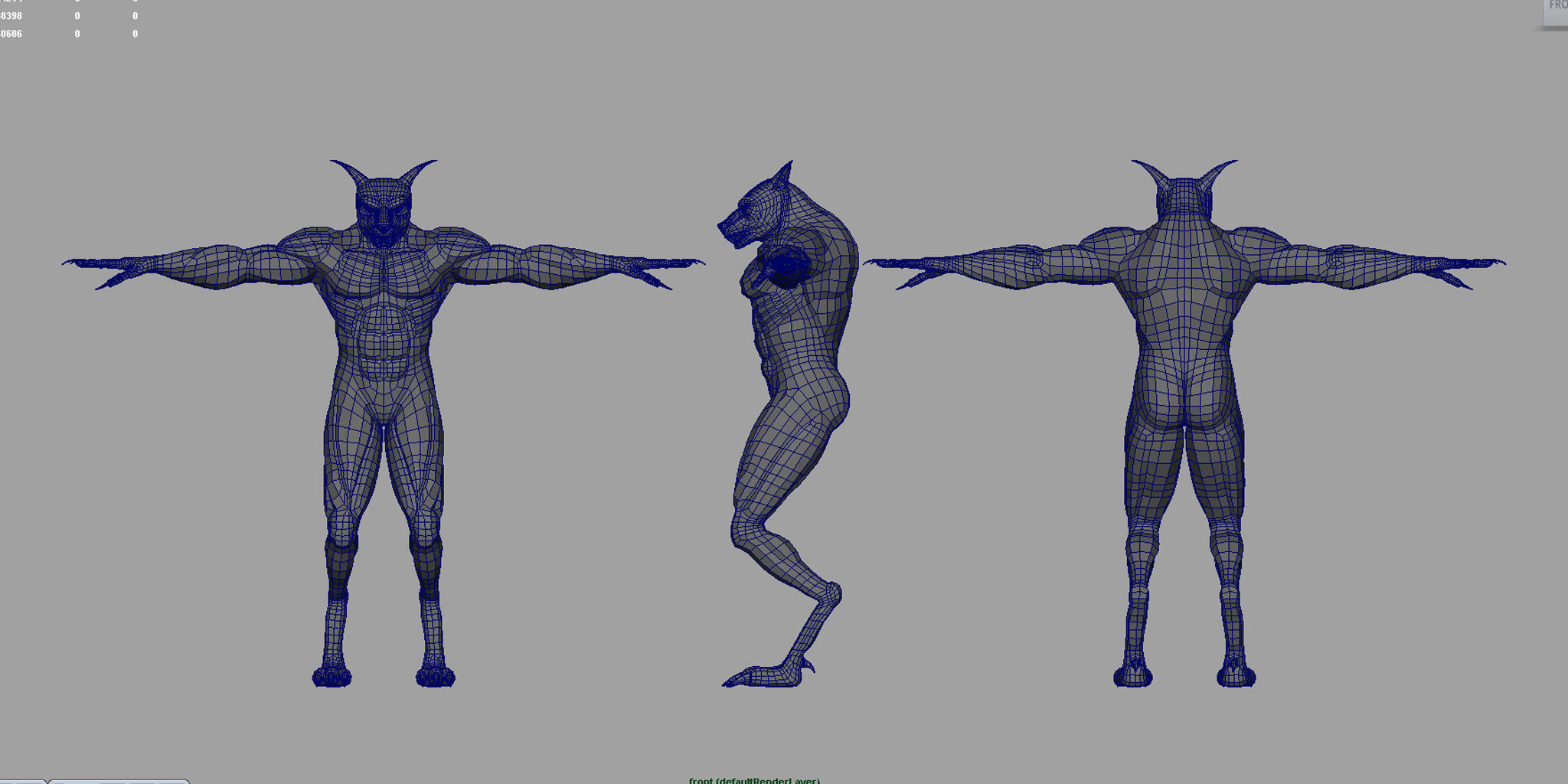 wolfman 3d model demon 3D model | CGTrader