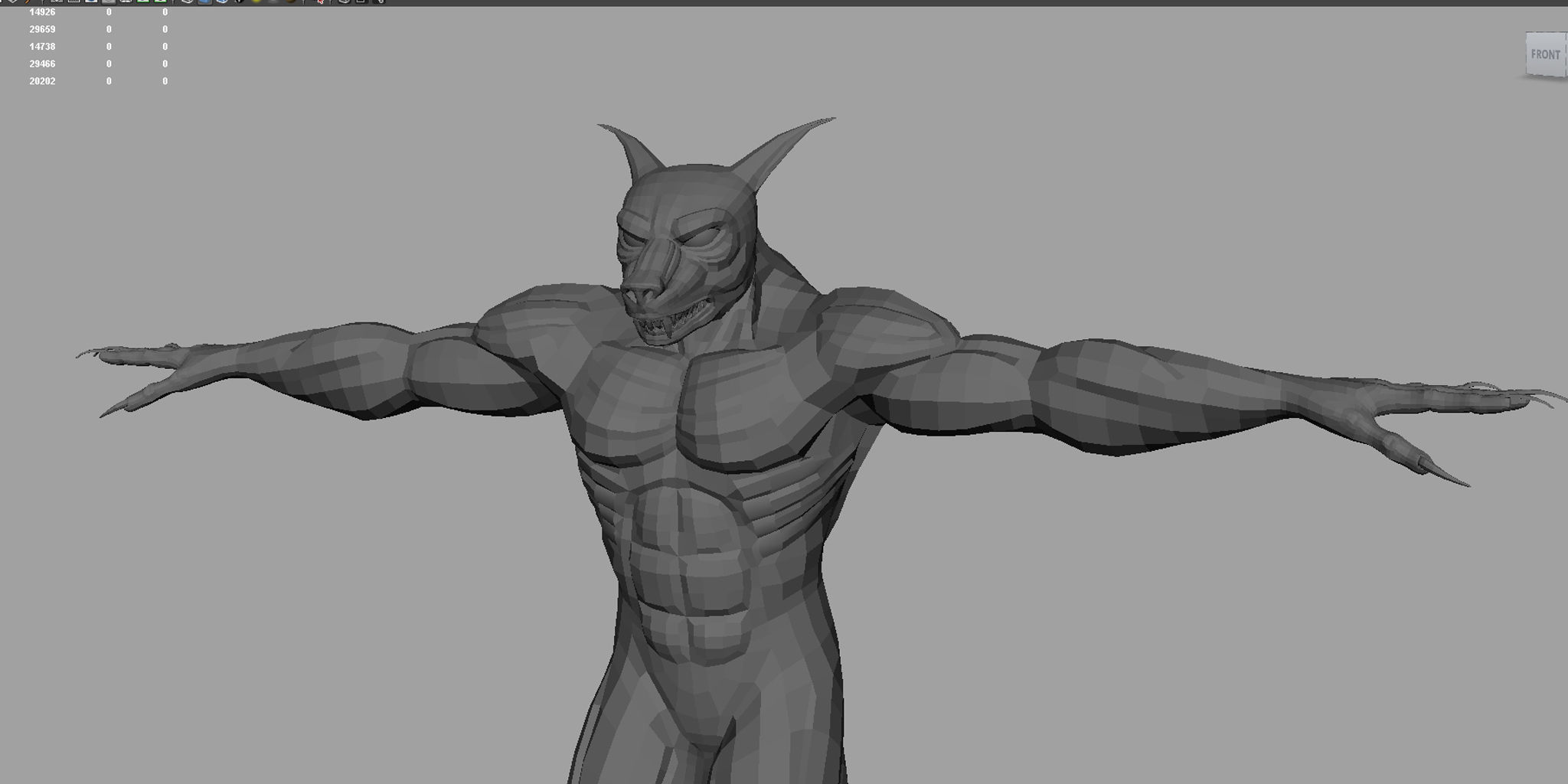 wolfman 3d model demon 3D model | CGTrader