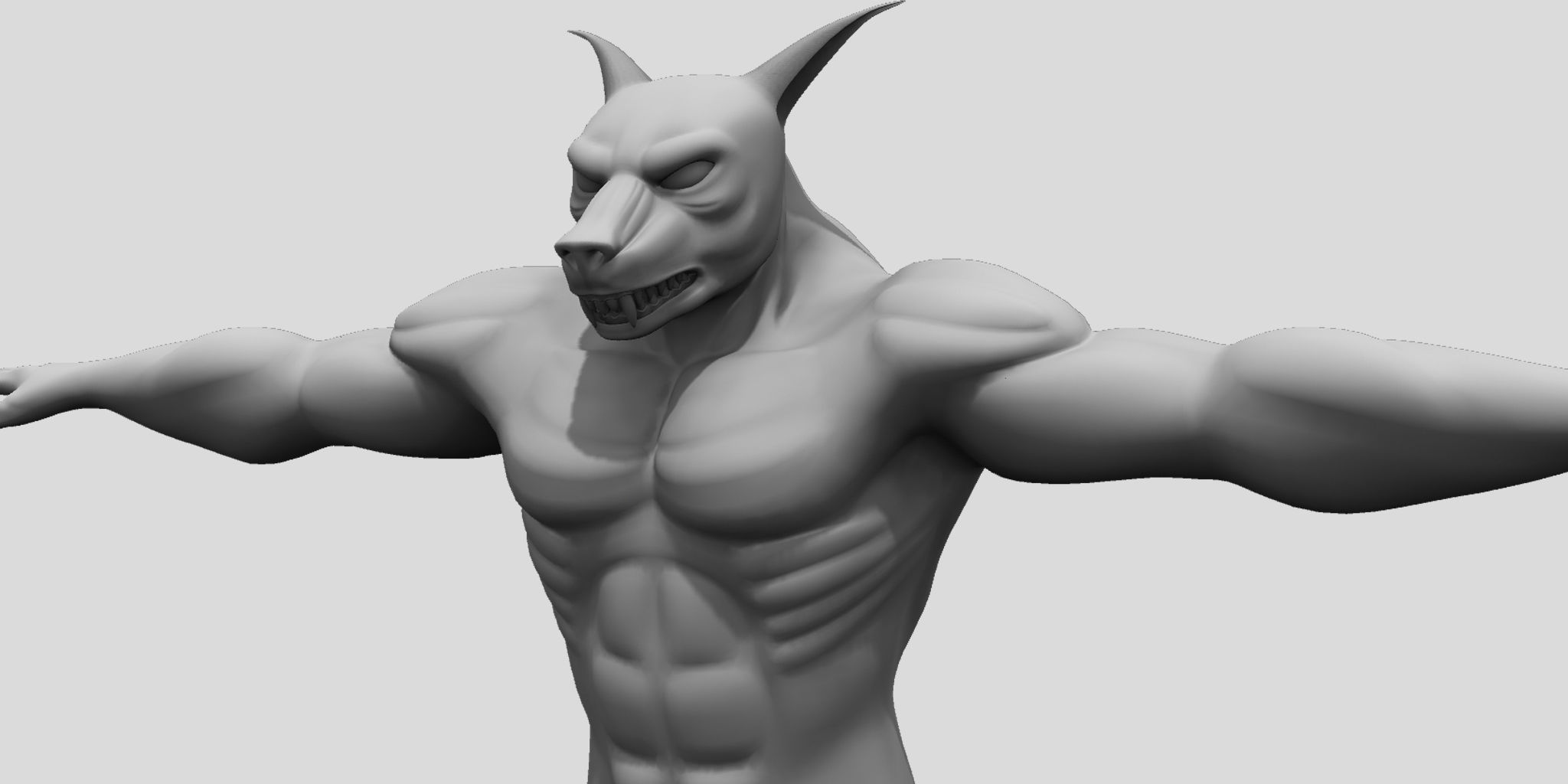wolfman 3d model demon 3D model | CGTrader