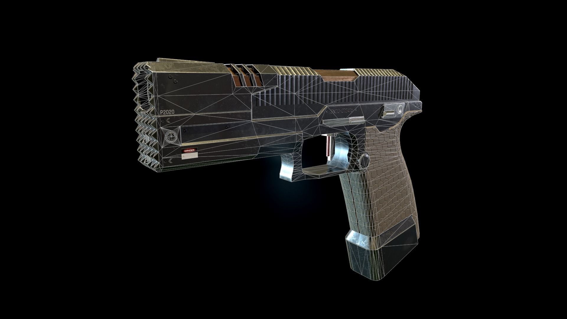 3D model P2020 Pistol from Apex Legends VR / AR / low-poly | CGTrader