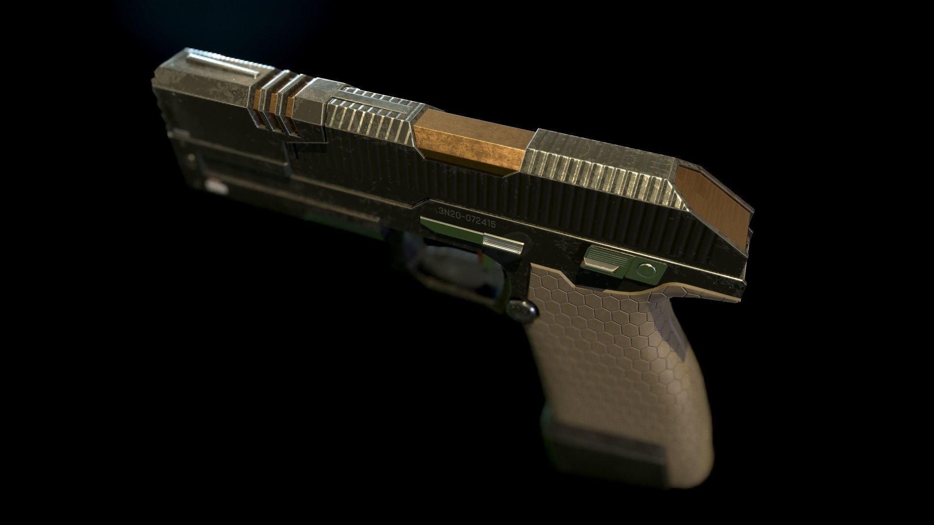3D model P2020 Pistol from Apex Legends VR / AR / low-poly | CGTrader