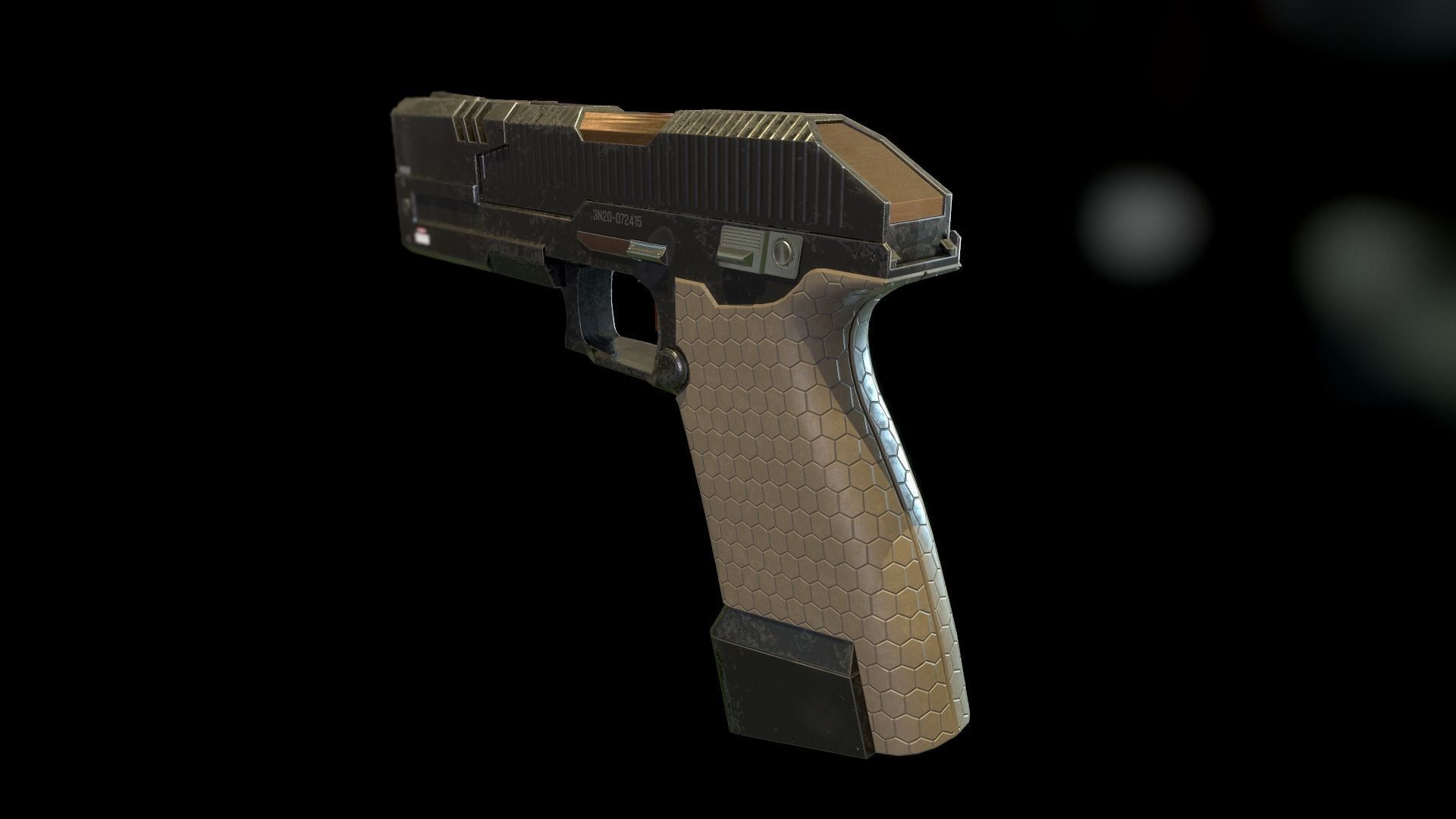 3D model P2020 Pistol from Apex Legends VR / AR / low-poly | CGTrader