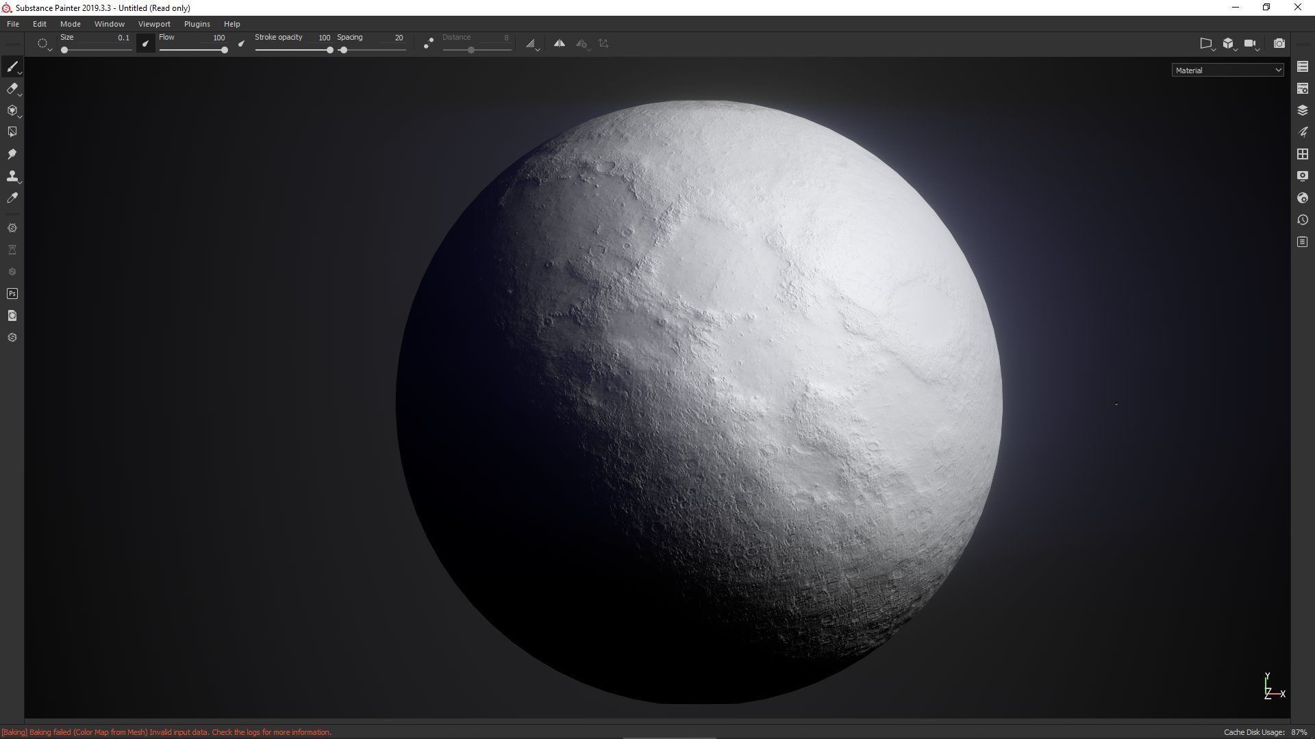 3D model Photorealistic Moon Low-poly 3D model VR / AR / low-poly ...
