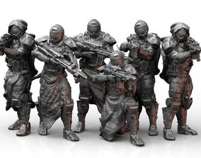Infantry 3D Models | CGTrader