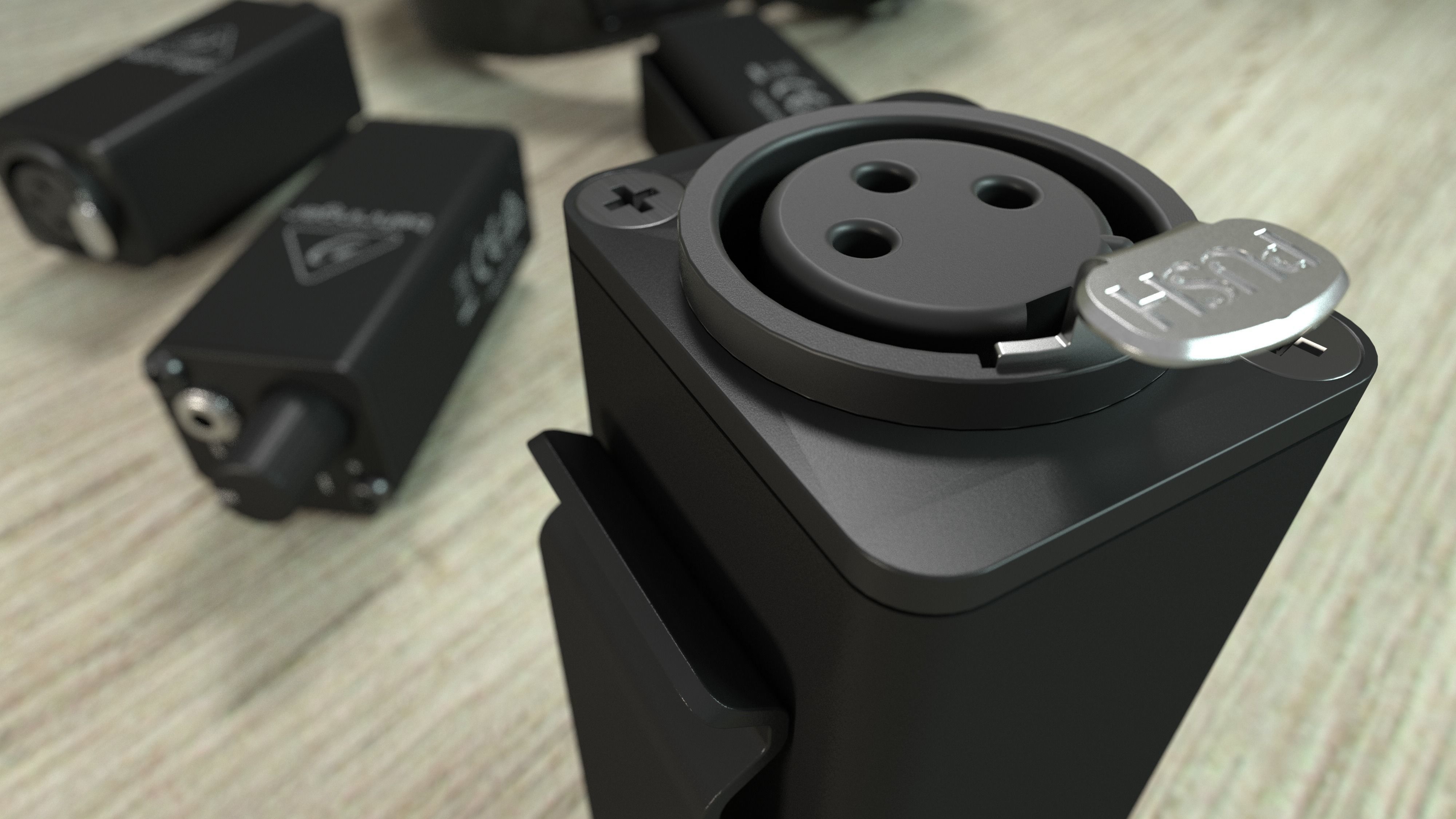 Behringer PM1 Personal In-Ear Monitor Belt-Pack 3D model | CGTrader