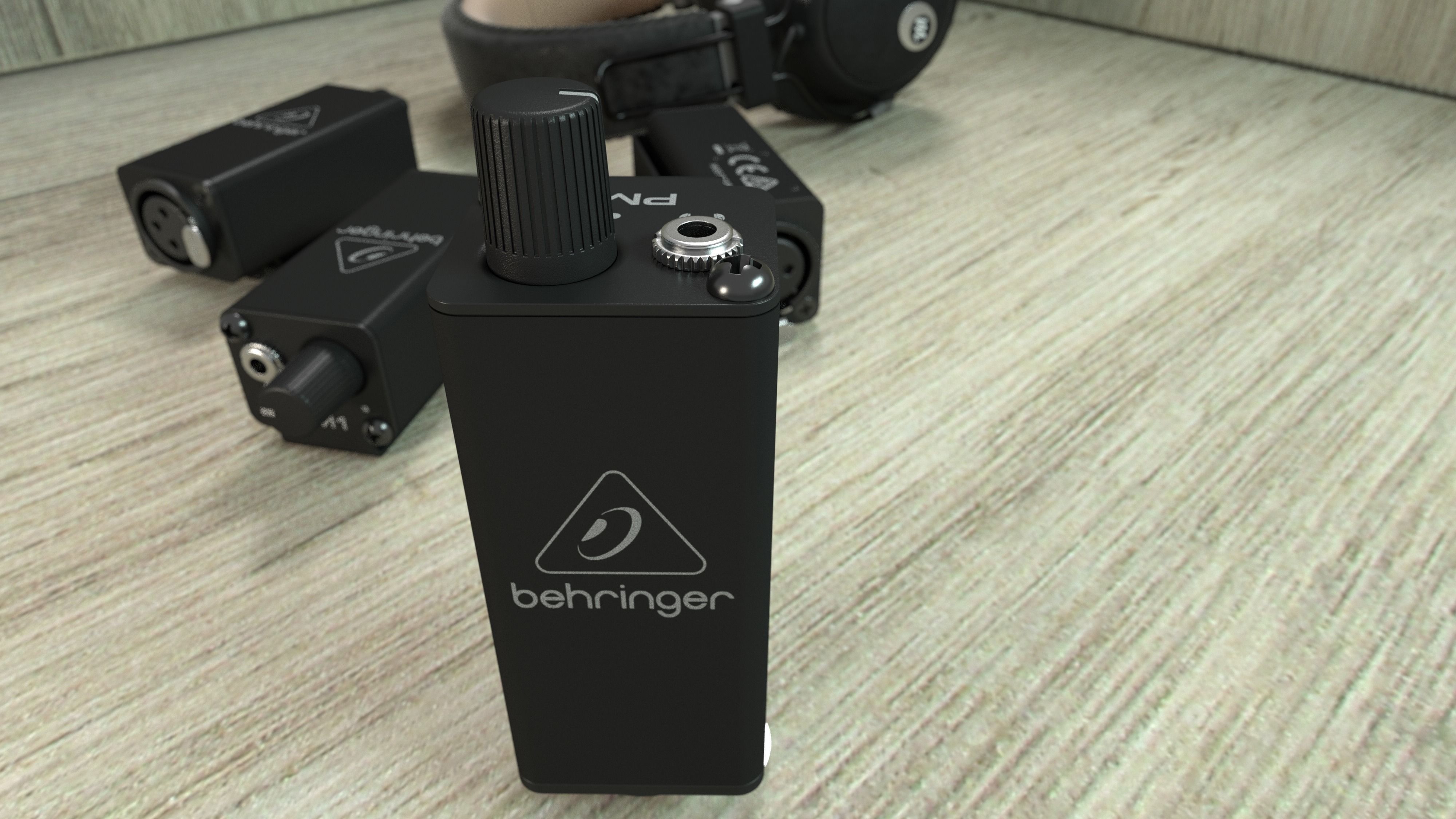 Behringer PM1 Personal In-Ear Monitor Belt-Pack 3D model | CGTrader