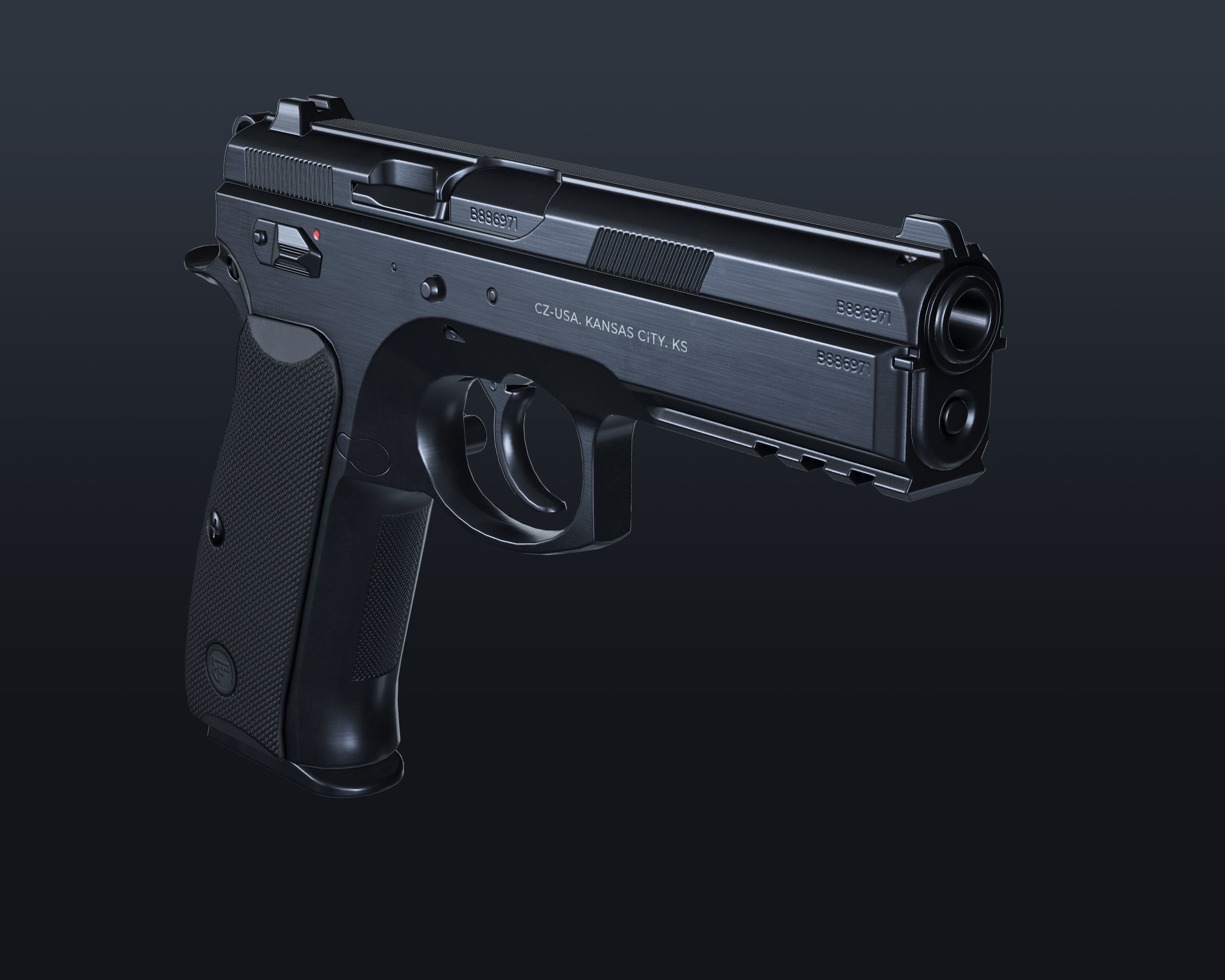 3D model CZ-75 VR / AR / low-poly | CGTrader