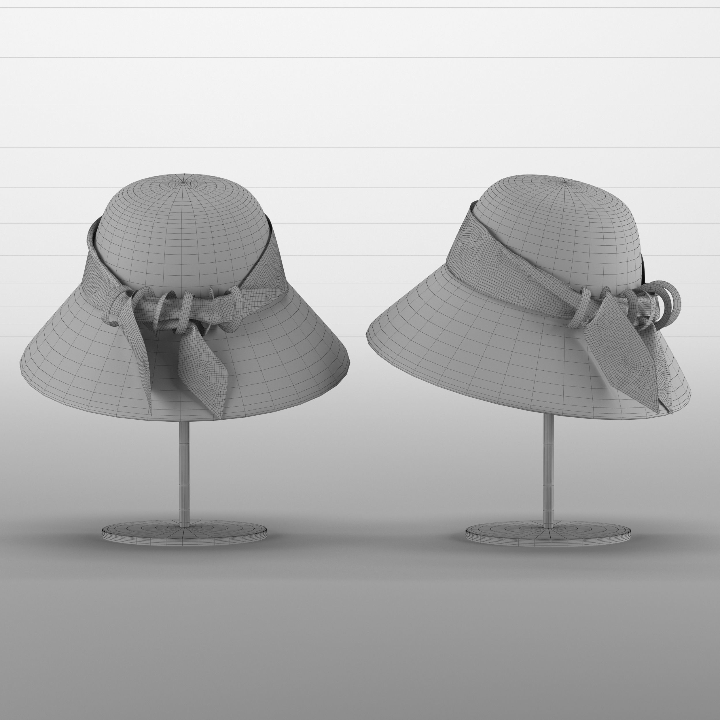 Straw hat 3D model | CGTrader