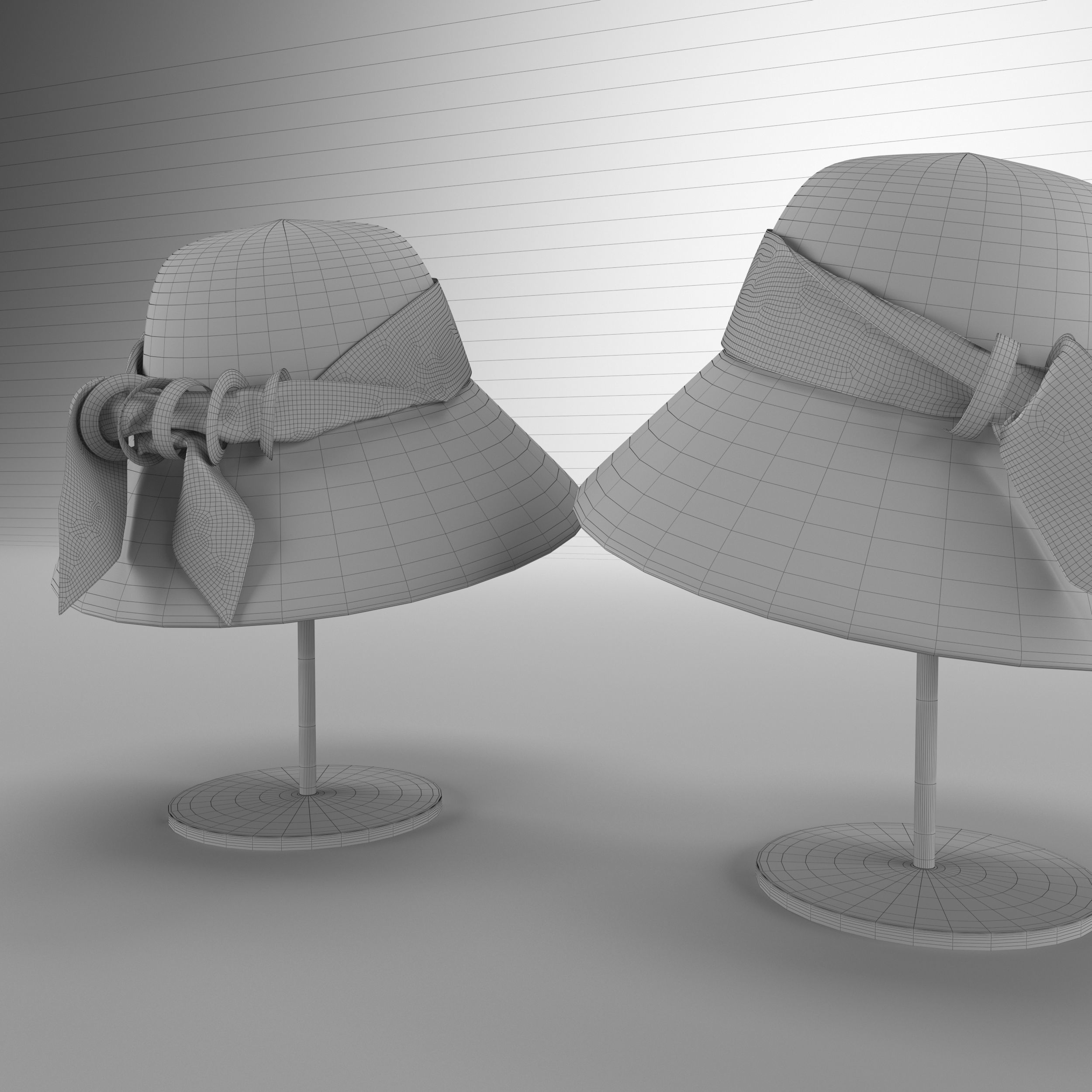 Straw hat 3D model | CGTrader