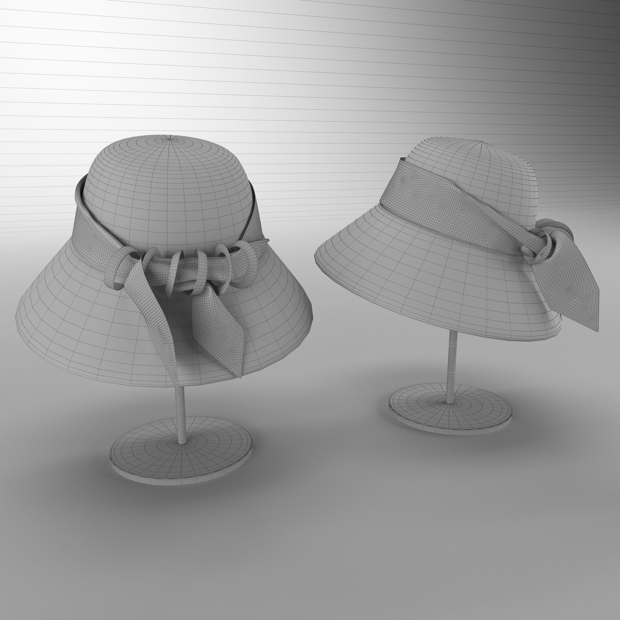 Straw hat 3D model | CGTrader
