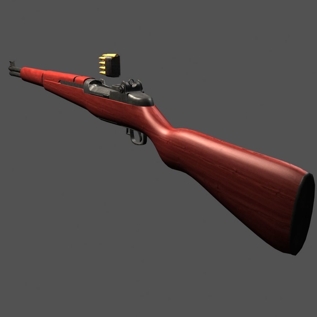 3D model M1 Garand rifle VR / AR / low-poly | CGTrader