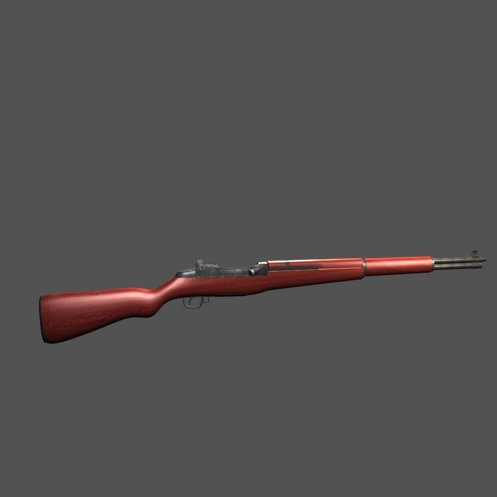 3D model M1 Garand rifle VR / AR / low-poly | CGTrader