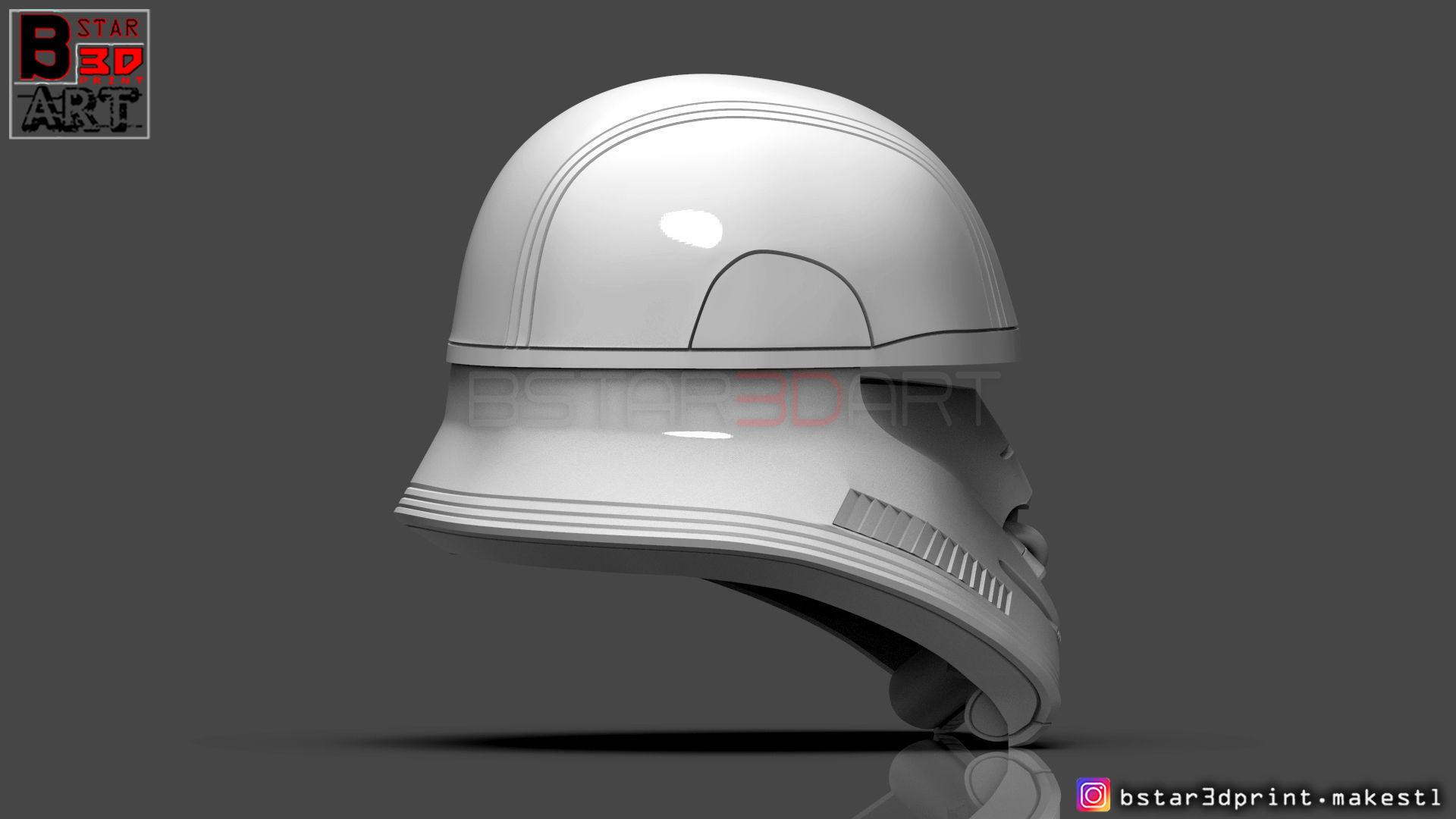 First Order JET TROOPER Helmet - Stormtrooper Corp - STARWARS 3D model ...