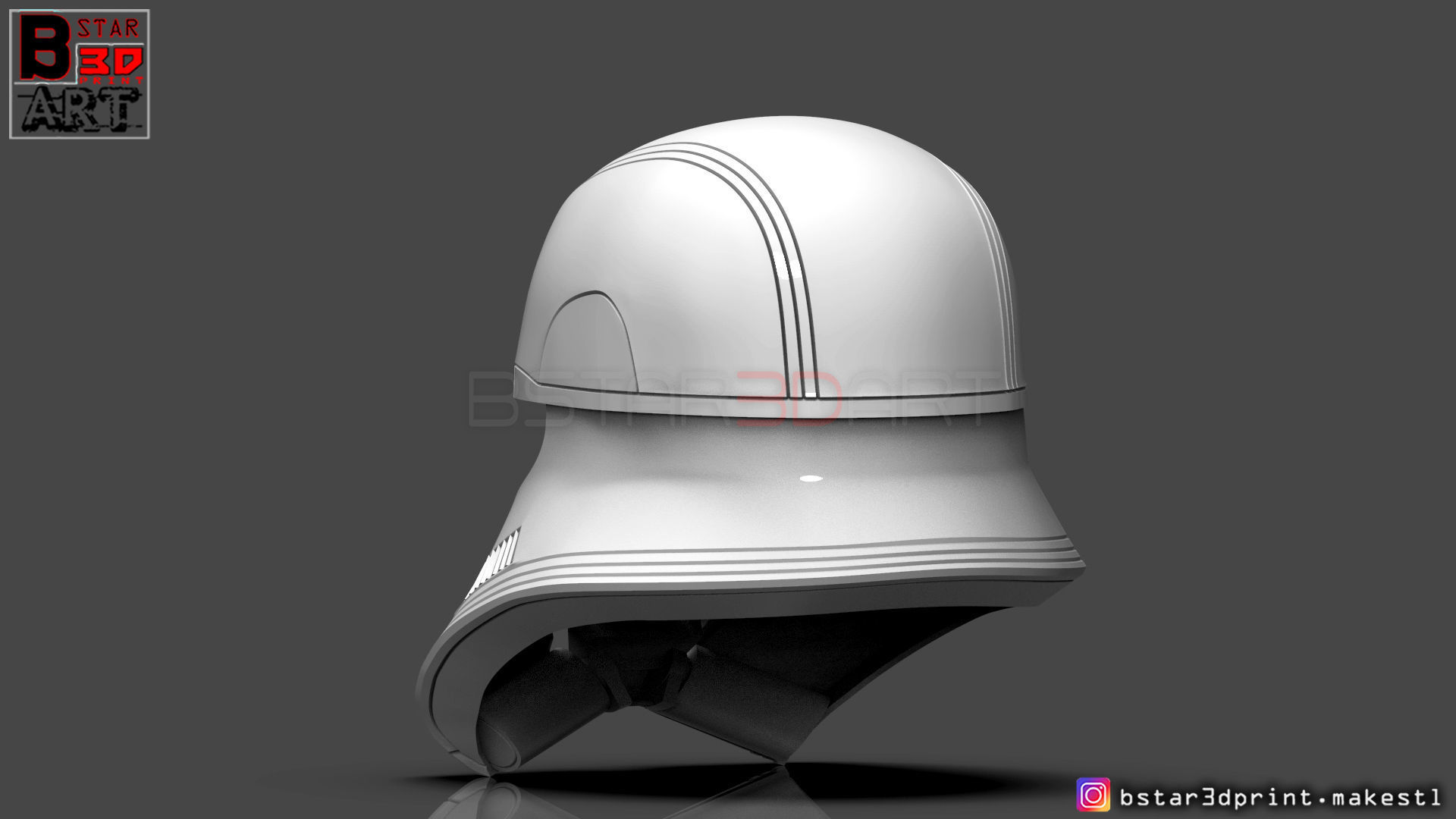 First Order JET TROOPER Helmet - Stormtrooper Corp - STARWARS 3D model ...