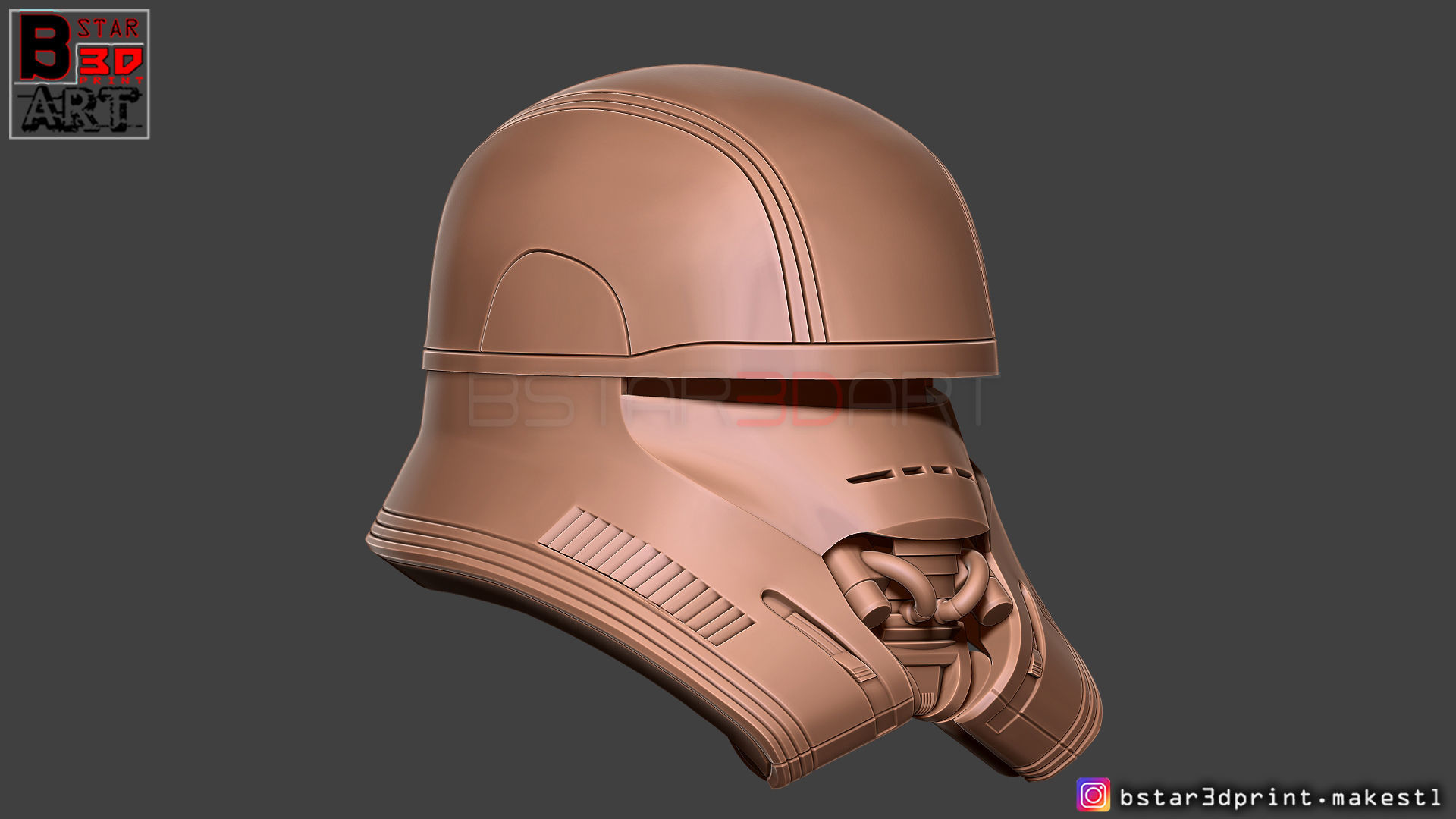 First Order JET TROOPER Helmet - Stormtrooper Corp - STARWARS 3D model ...