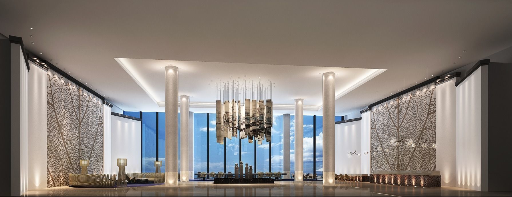 Hotel lobby collection 3D model | CGTrader