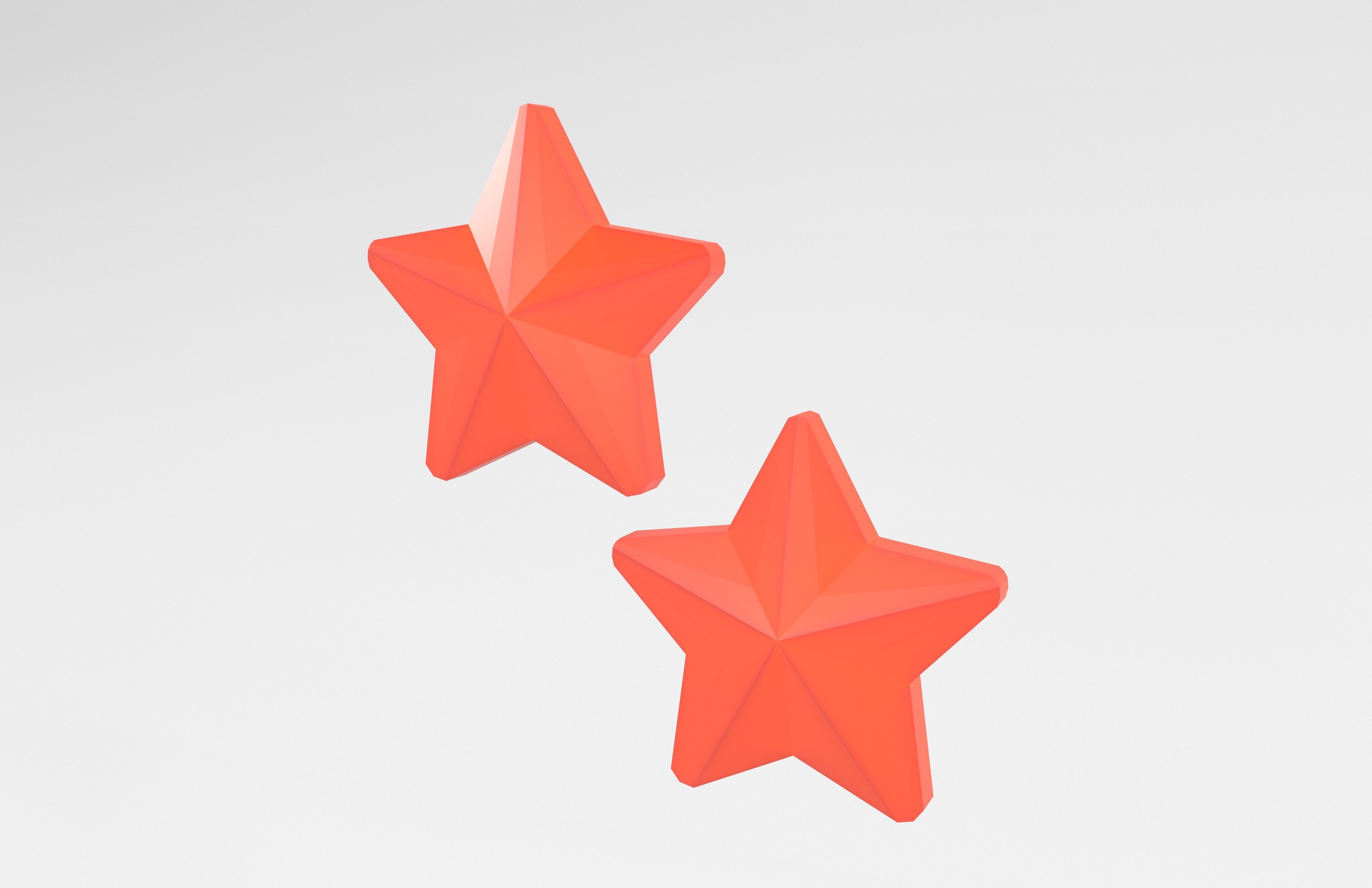 3D model Two Star Pack VR / AR / low-poly | CGTrader