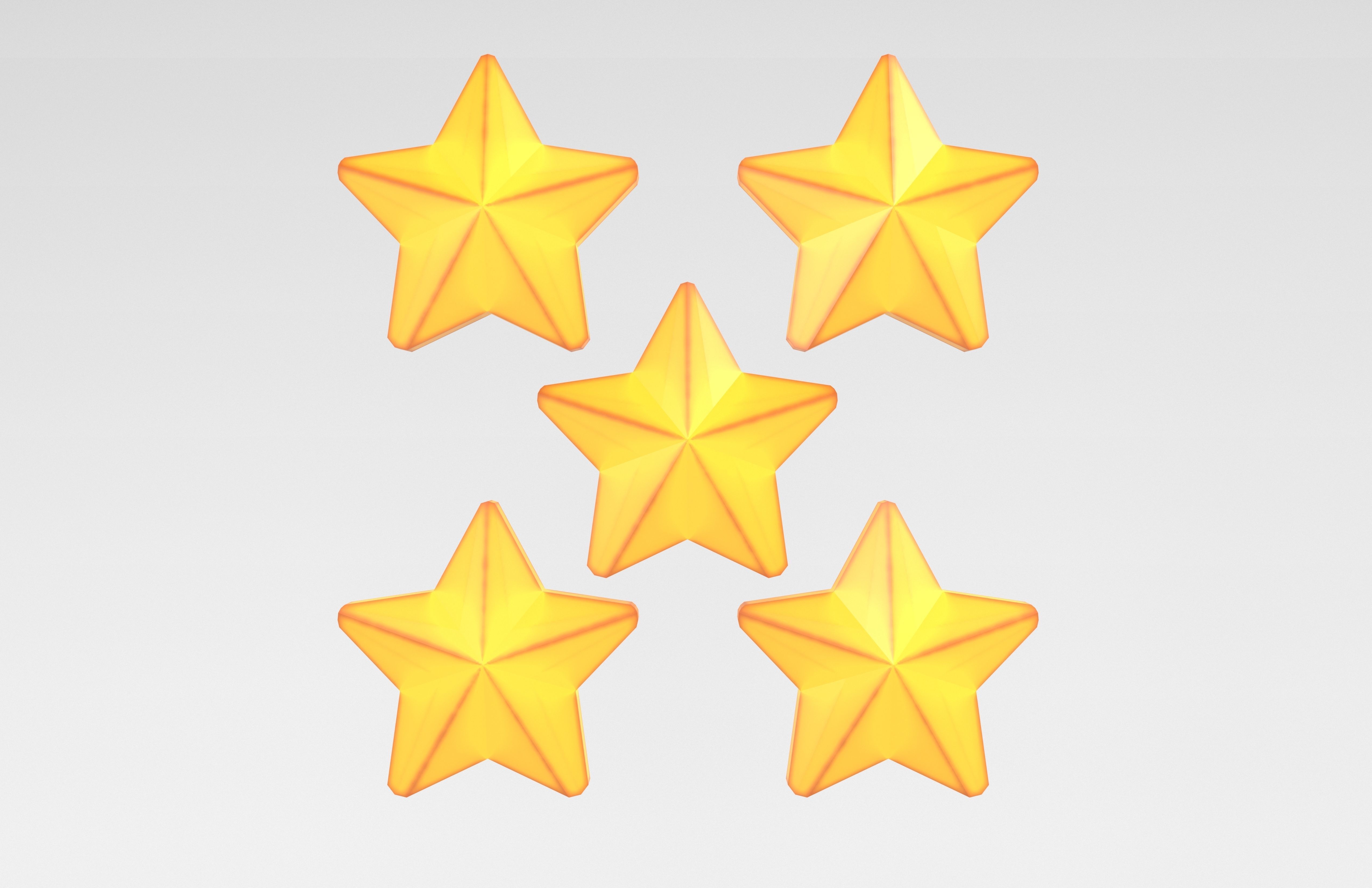 3D model Five Star Pack VR / AR / low-poly | CGTrader