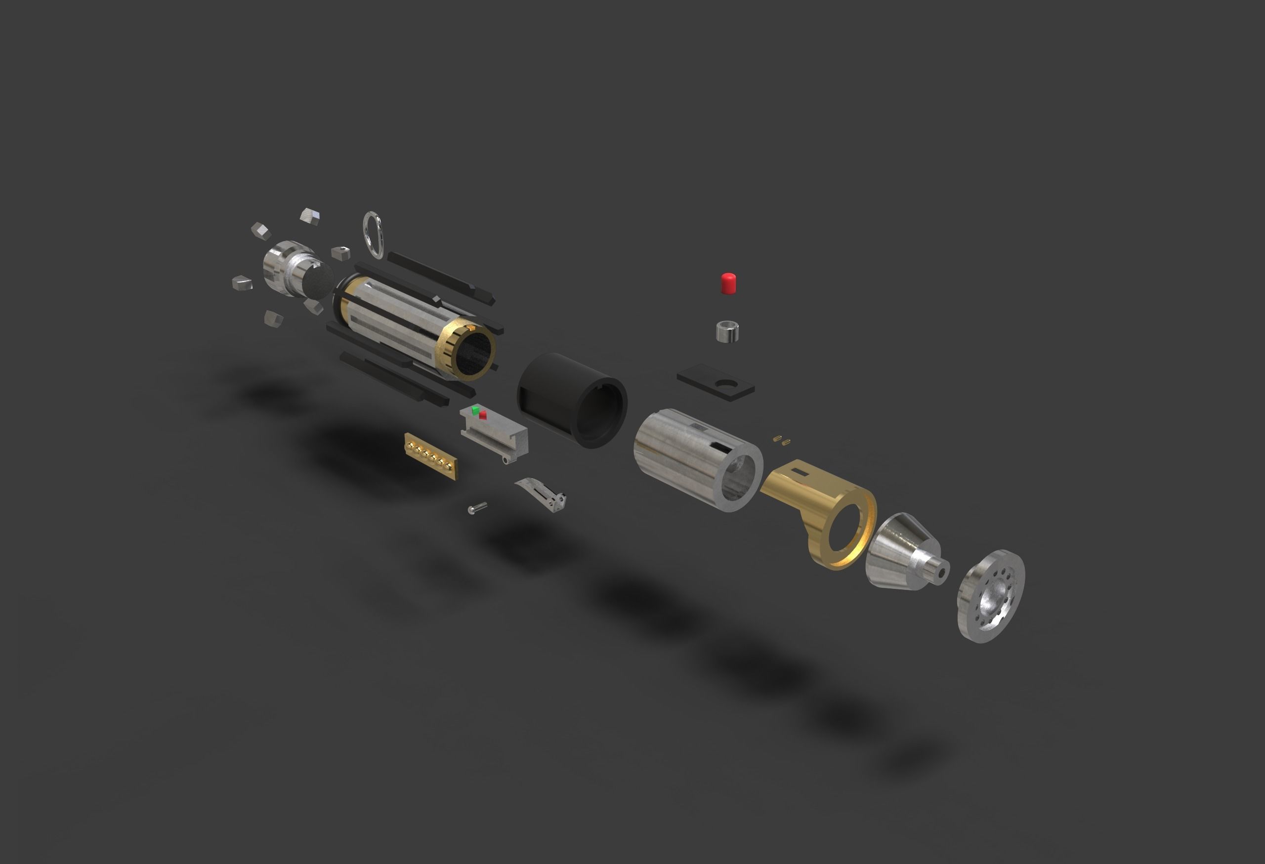 Custom Lightsaber Design 3D model 3D printable | CGTrader