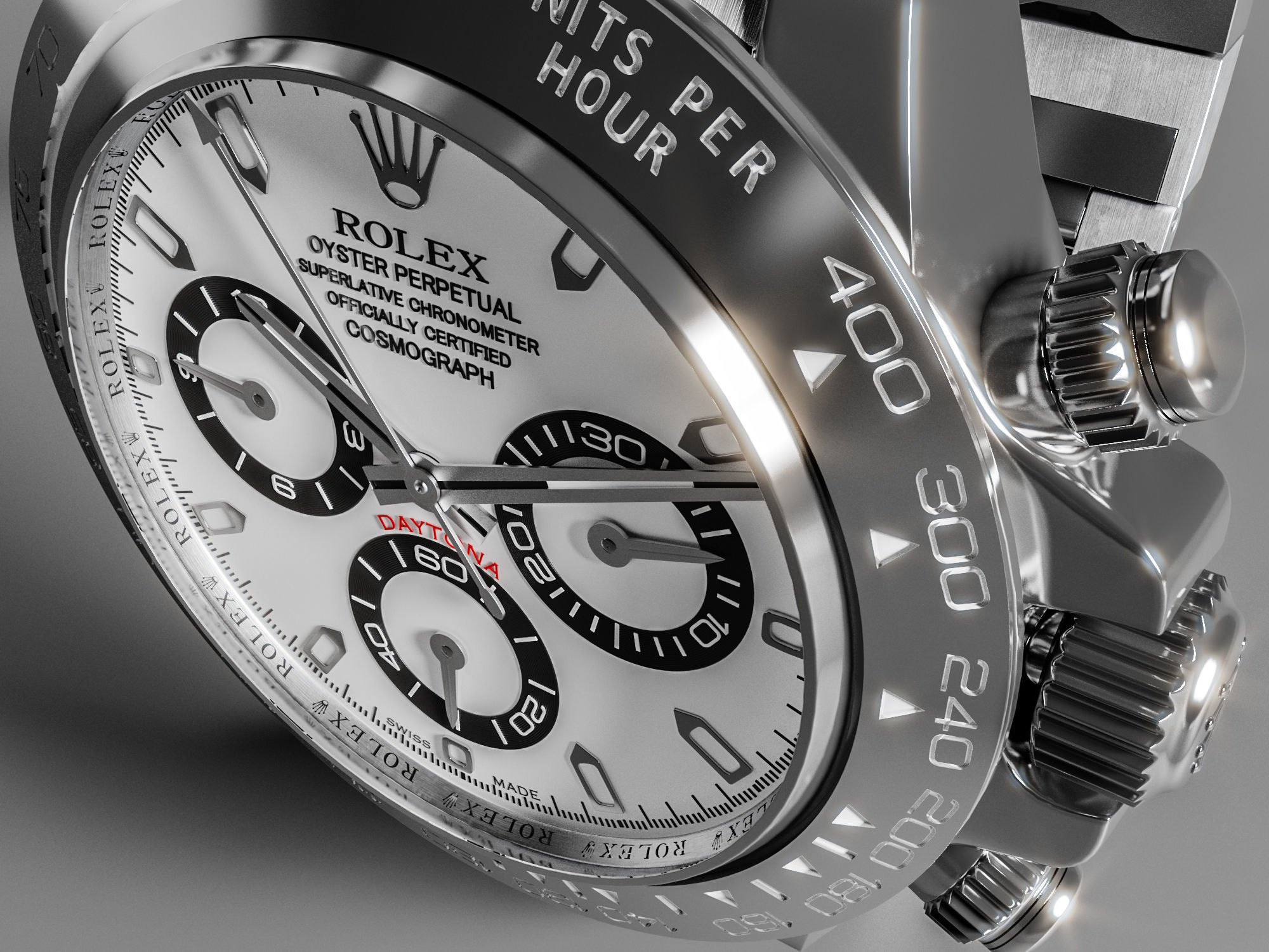 Rolex Daytona free 3D model | CGTrader