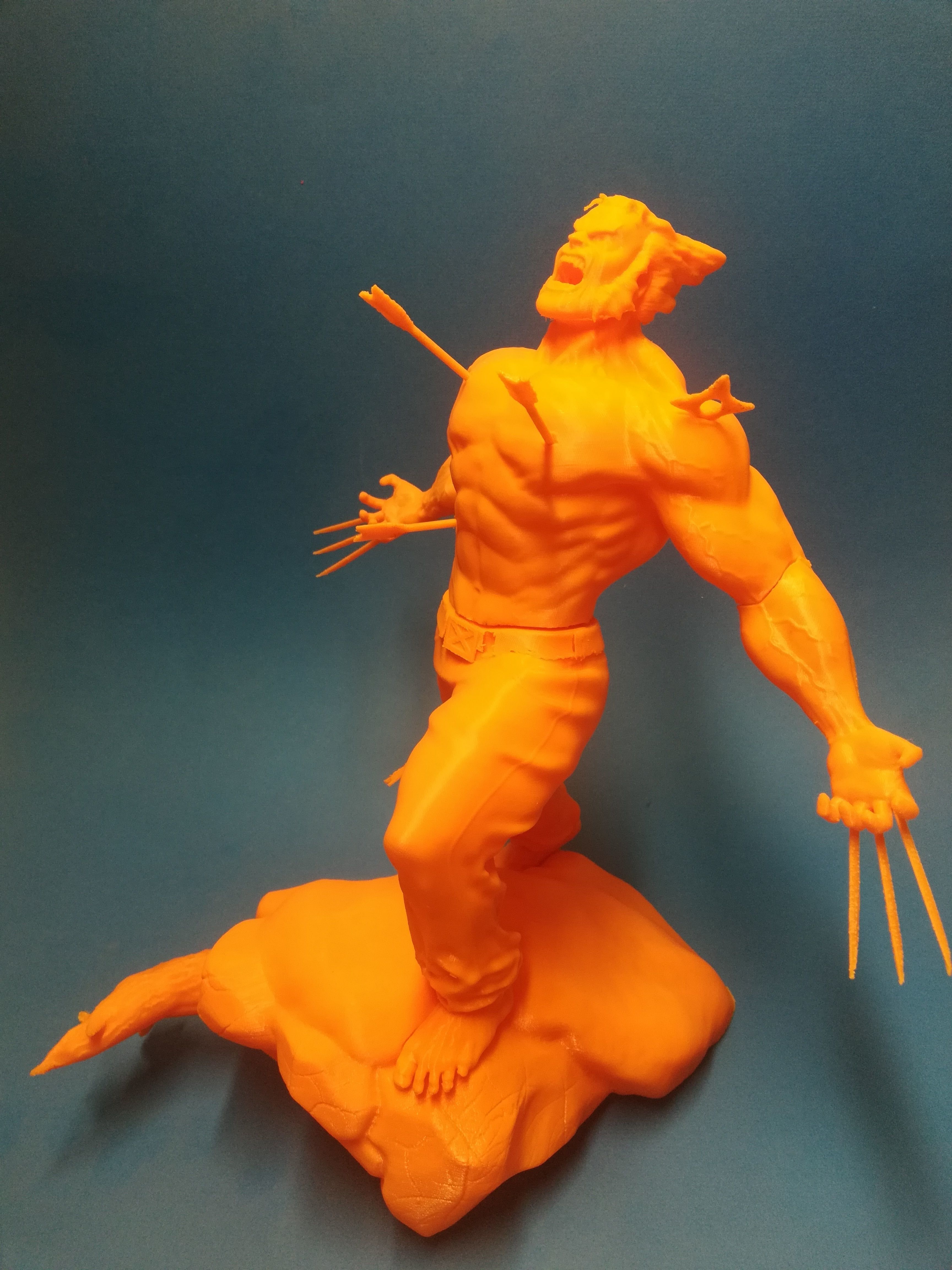 WOLVERINE STATUE 3D model 3D printable | CGTrader