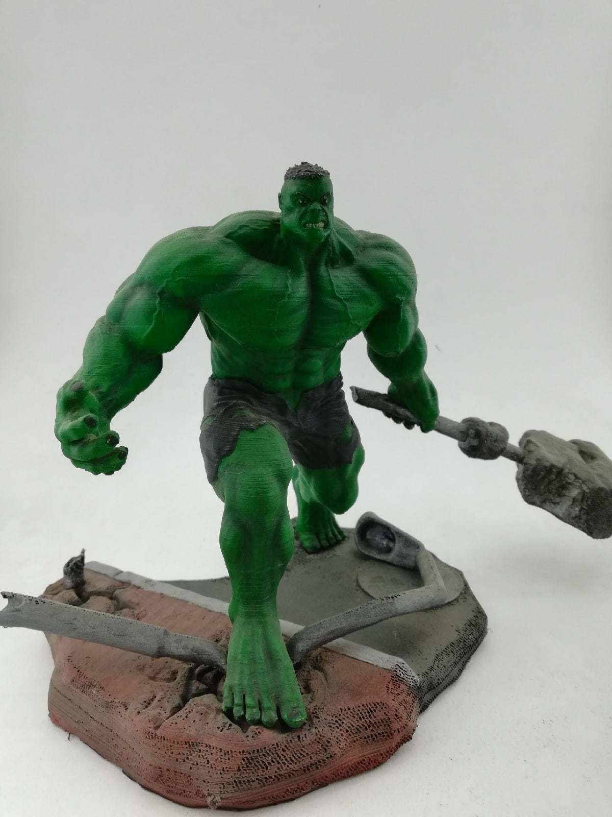 HULK RAGE 3D model 3D printable | CGTrader