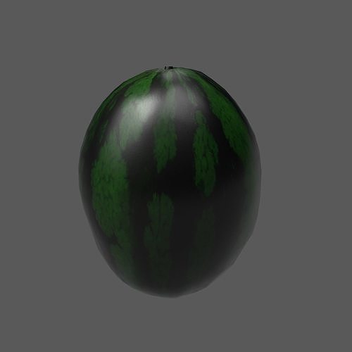 3D model Watermelon VR / AR / low-poly | CGTrader