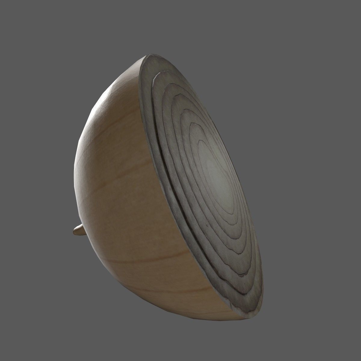 3D model Onion Half VR / AR / low-poly | CGTrader
