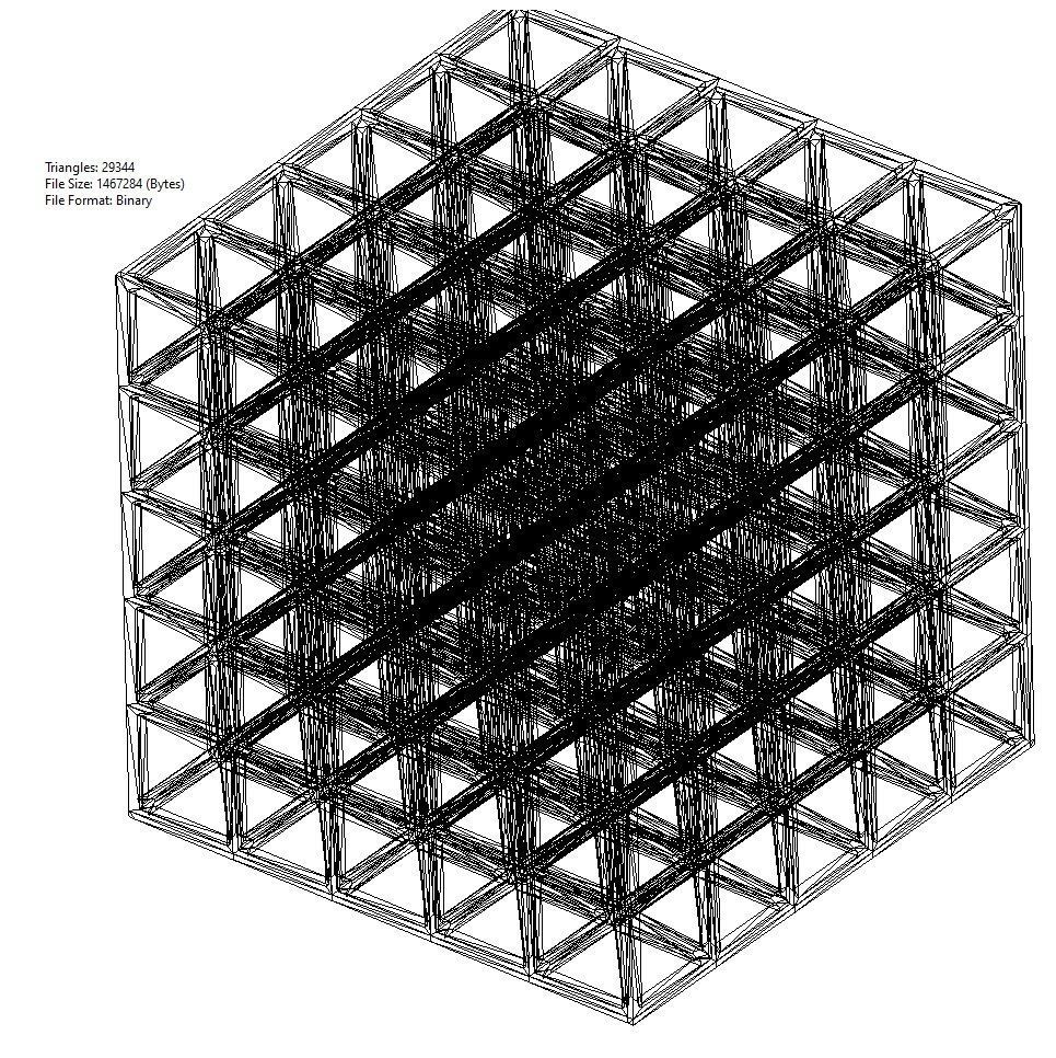 3D Lattice Structures 3D model 3D printable | CGTrader