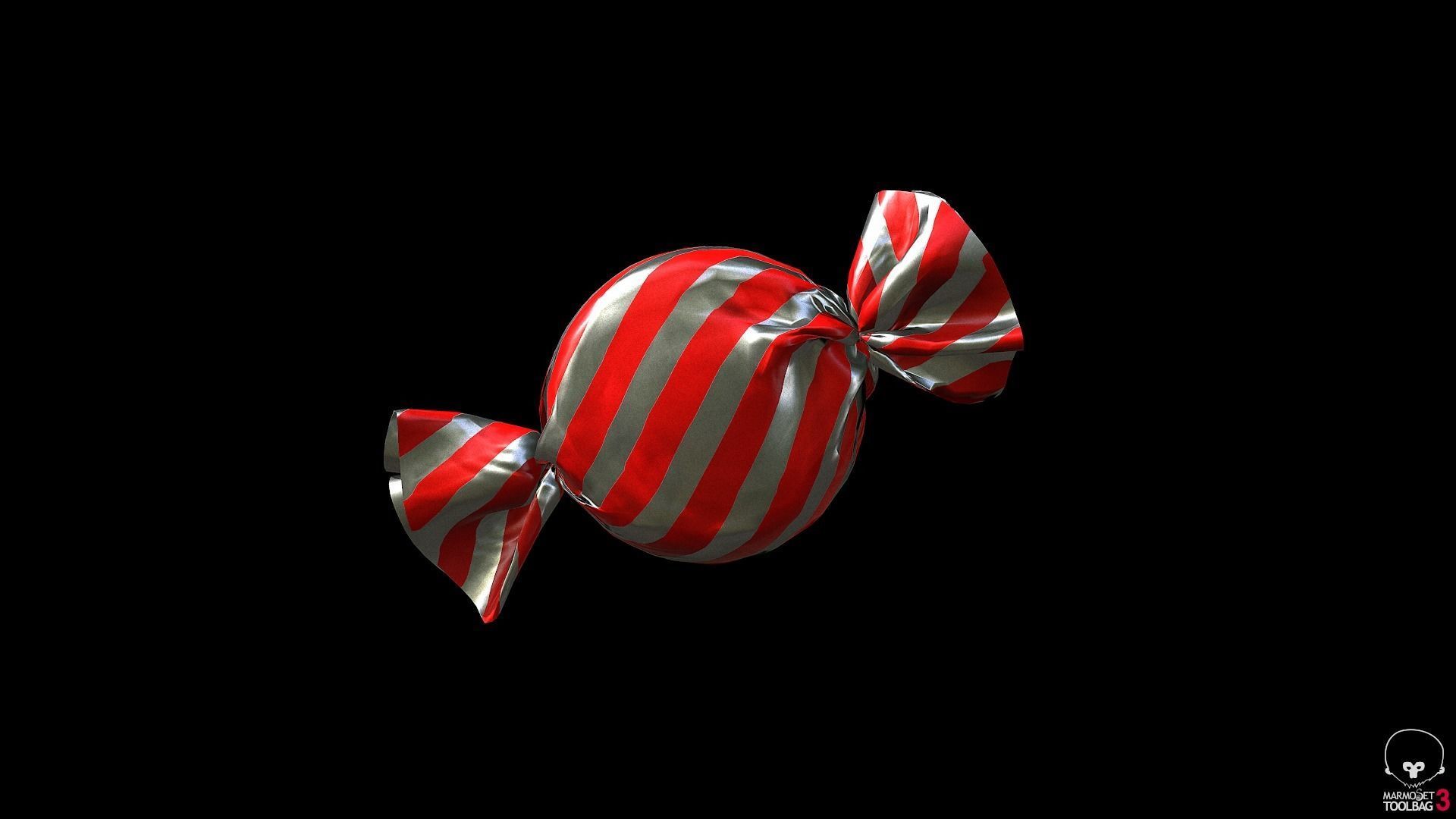 3D model wrapped candy VR / AR / low-poly | CGTrader