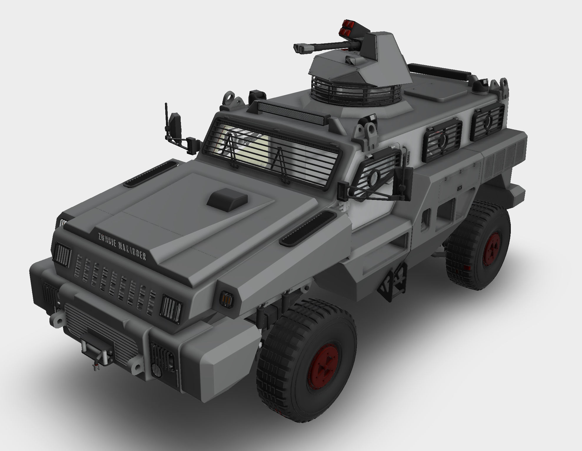 Paramount Marauder - Zombie Apocalypse Version 3D model 3D printable ...