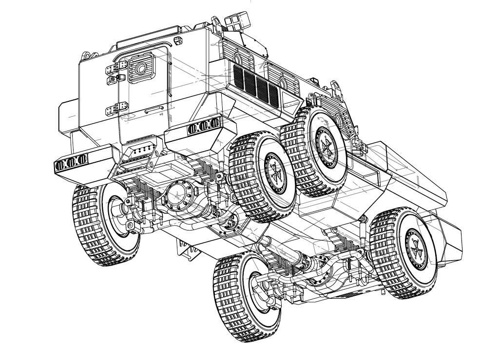 Paramount Marauder - Zombie Apocalypse Version 3D model 3D printable ...