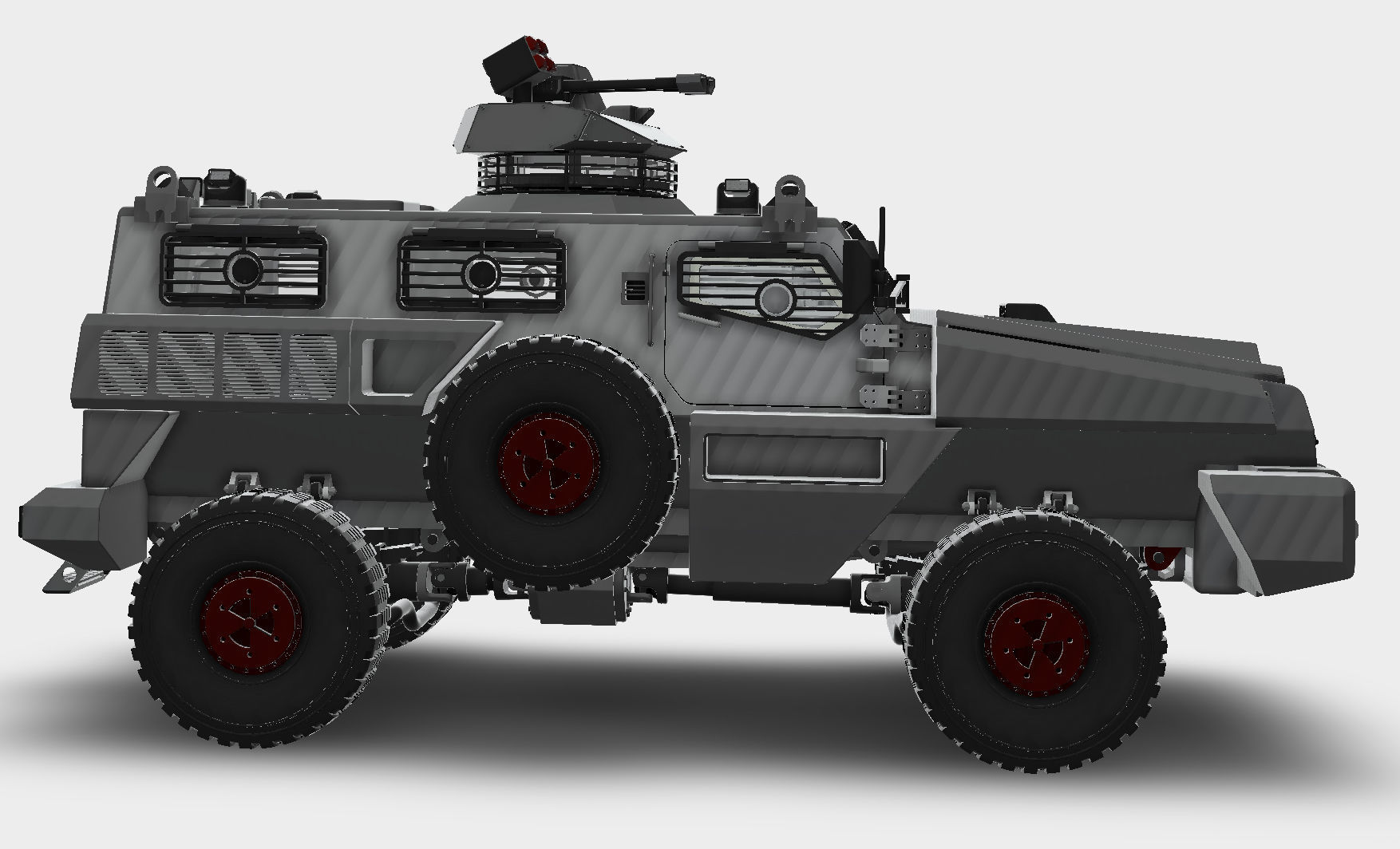 Paramount Marauder - Zombie Apocalypse Version 3D model 3D printable ...