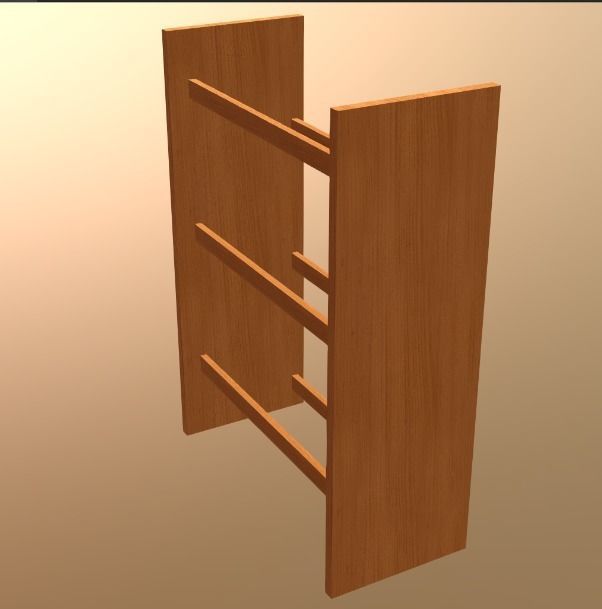 3D model Display Rack 02 VR / AR / low-poly | CGTrader