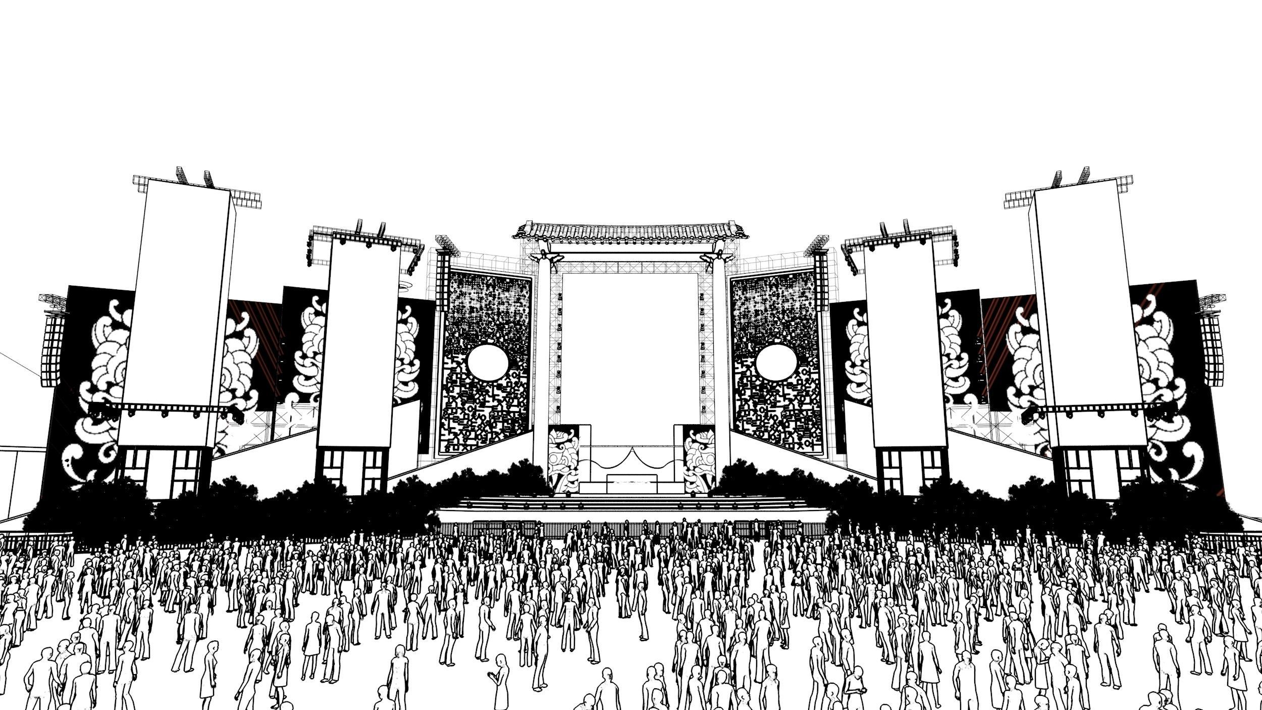 FESTIVAL DESIGN 3D model | CGTrader