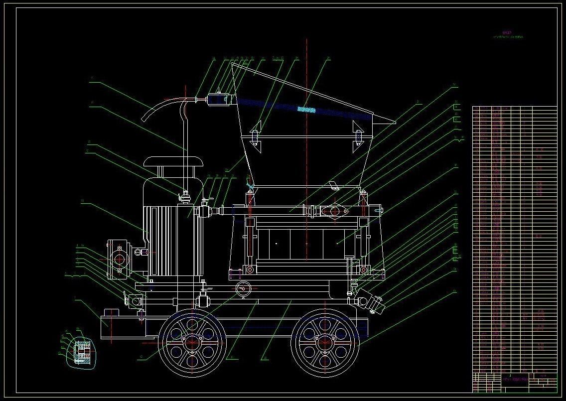 PZCT5-V type concrete jet 3D model | CGTrader