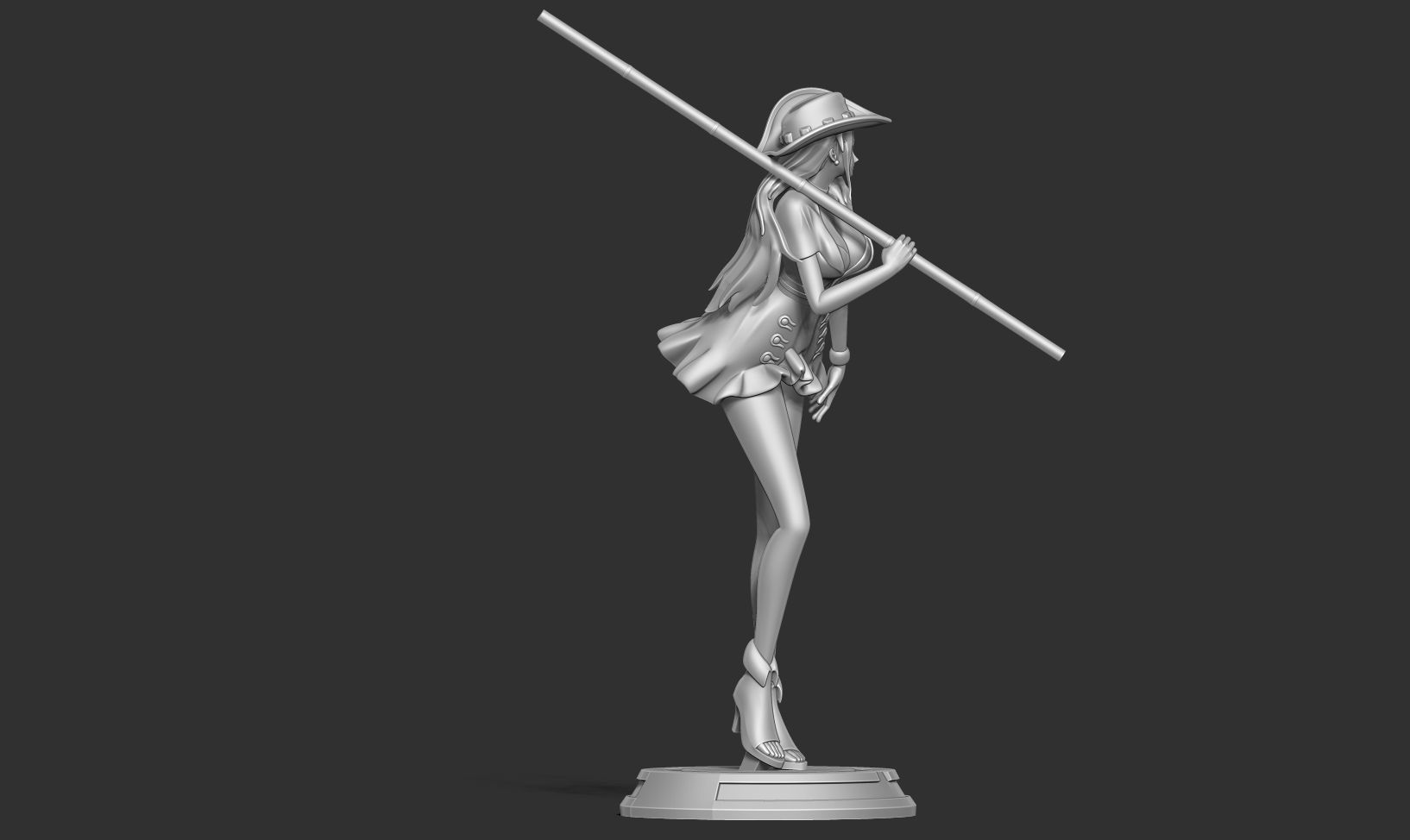 Nami Fanart 3D model 3D printable | CGTrader