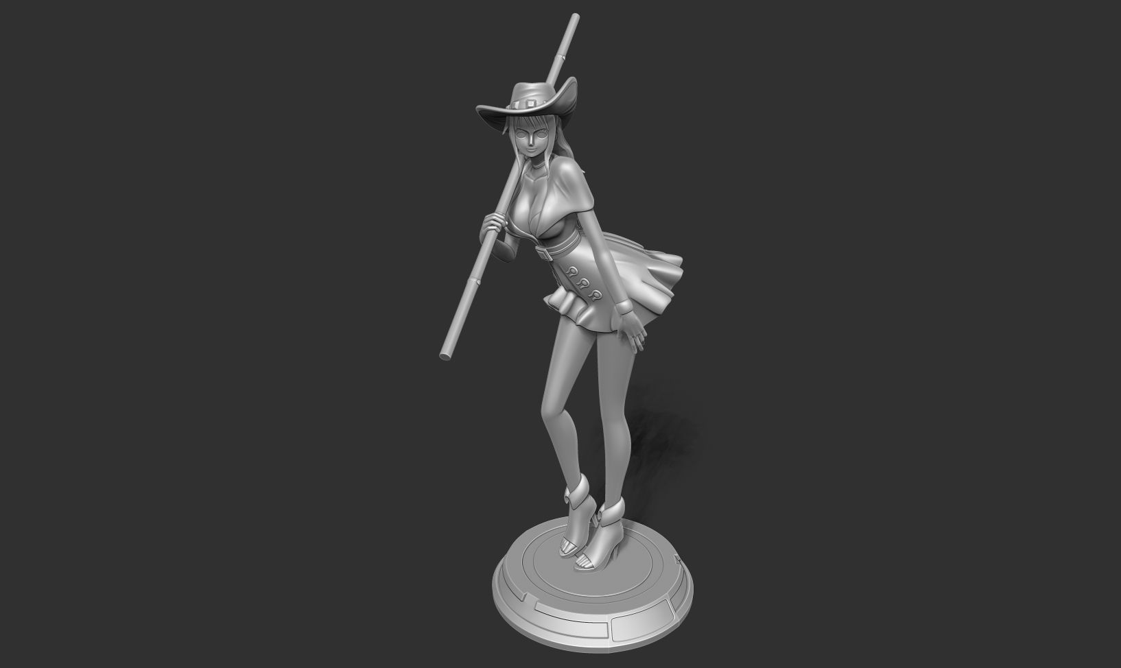 Nami Fanart 3D model 3D printable | CGTrader