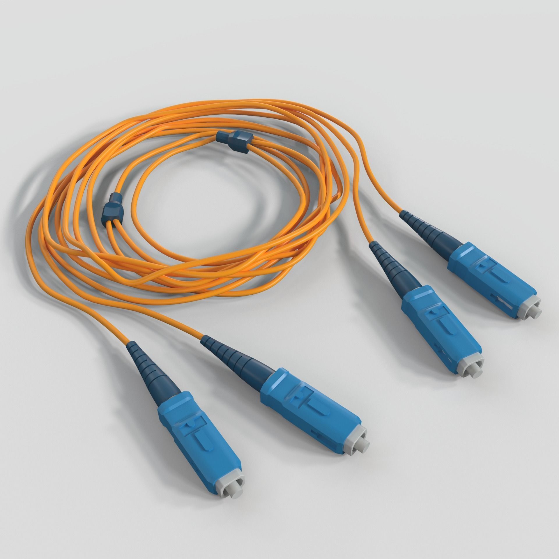Fiber Optic 3D model | CGTrader