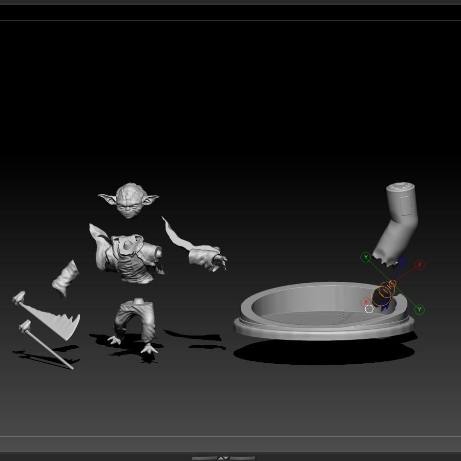 JODA STARWARS 3D model 3D printable | CGTrader