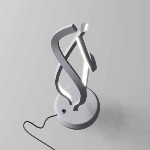 Modern LED desk lamp 3D model | CGTrader