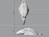 Raven head necklace 3D model 3D printable | CGTrader