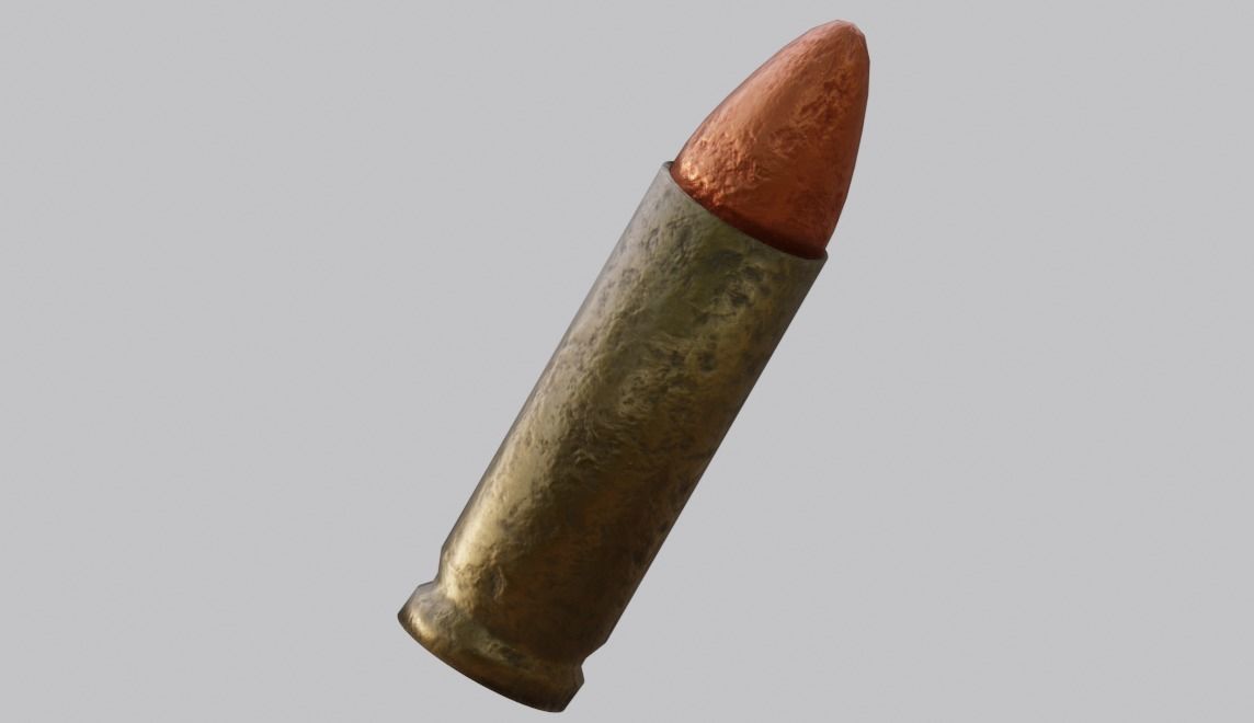 Realistic damaged Bullet 3D model | CGTrader