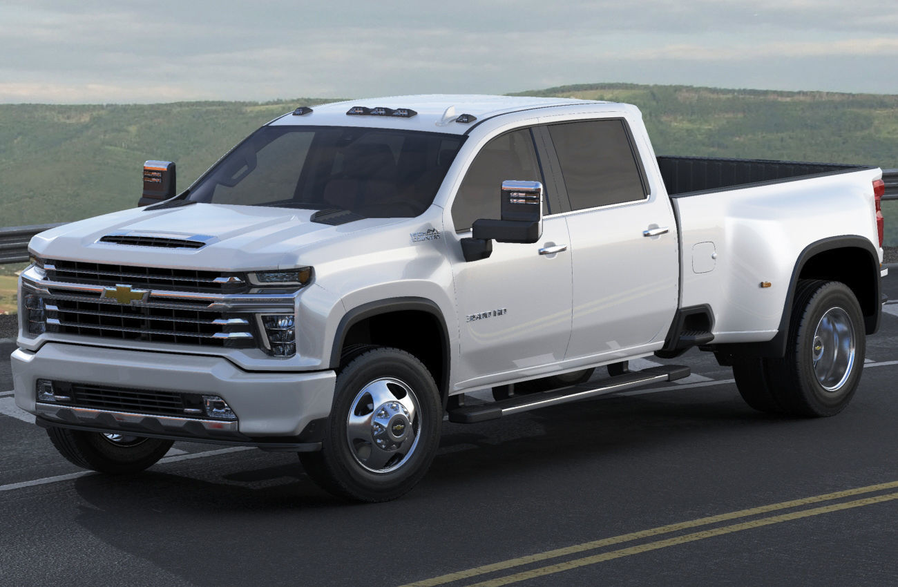 Silverado 2020 3500HD pick-up truck 3D model | CGTrader