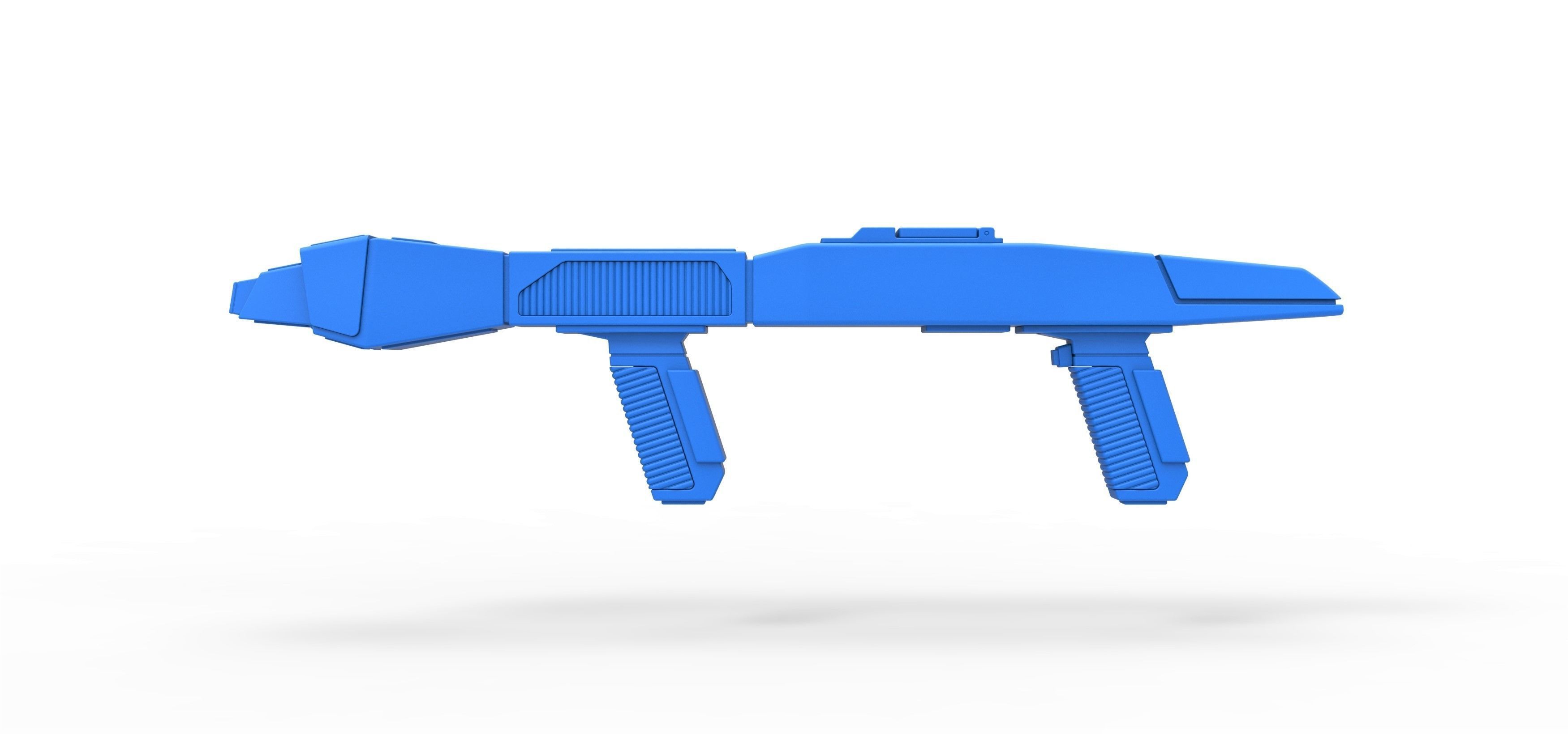 Starfleet Type 3 Phaser Rifle from Star Trek TNG and DSN 3D model 3D ...
