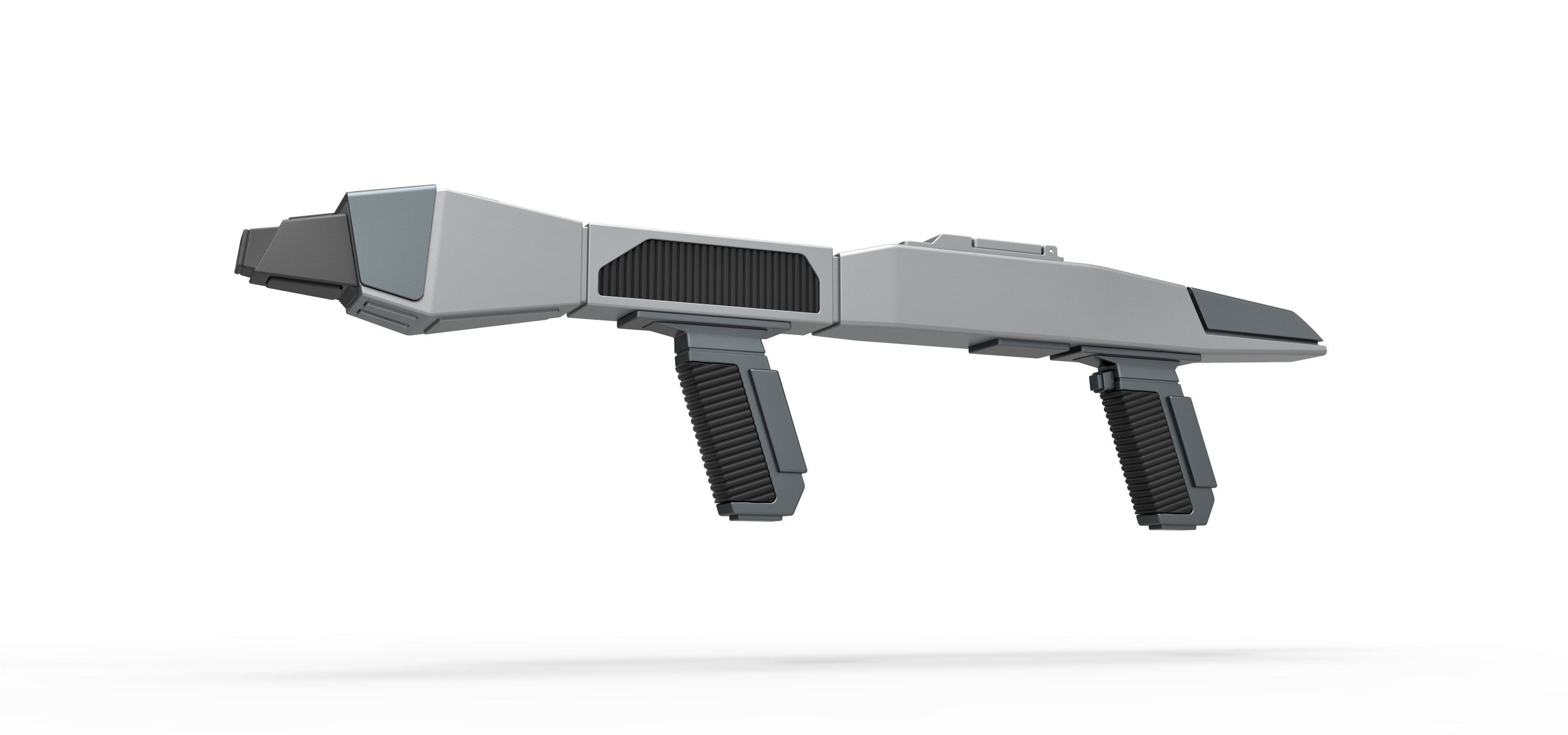 Starfleet Type 3 Phaser Rifle from Star Trek TNG and DSN 3D model 3D ...
