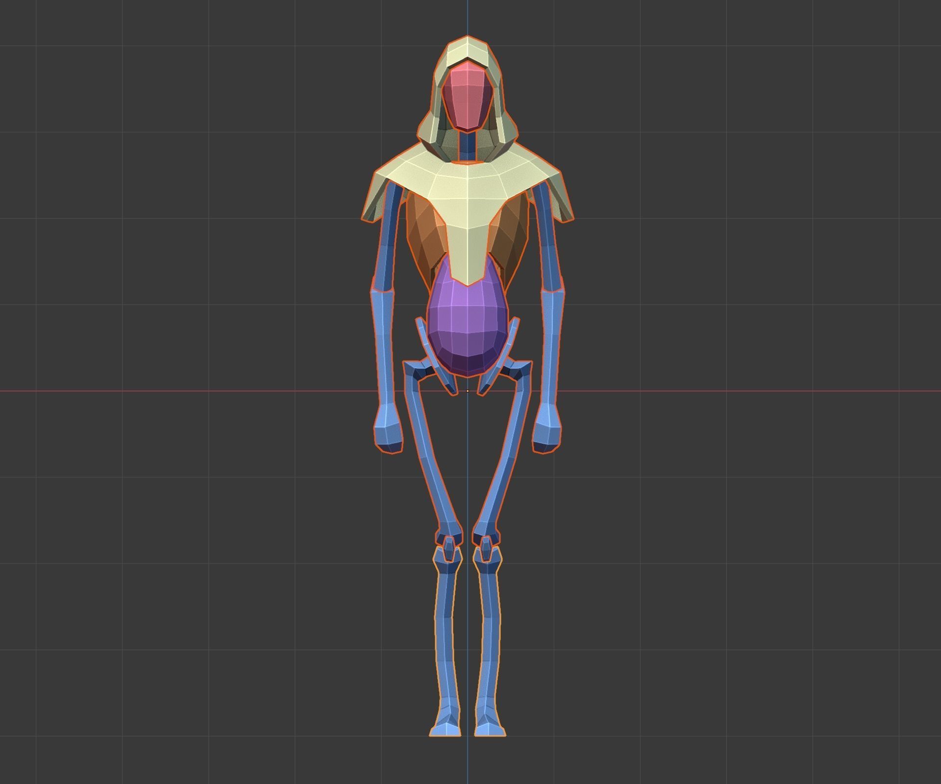 3D model Art Skeleton Basemesh VR / AR / low-poly | CGTrader
