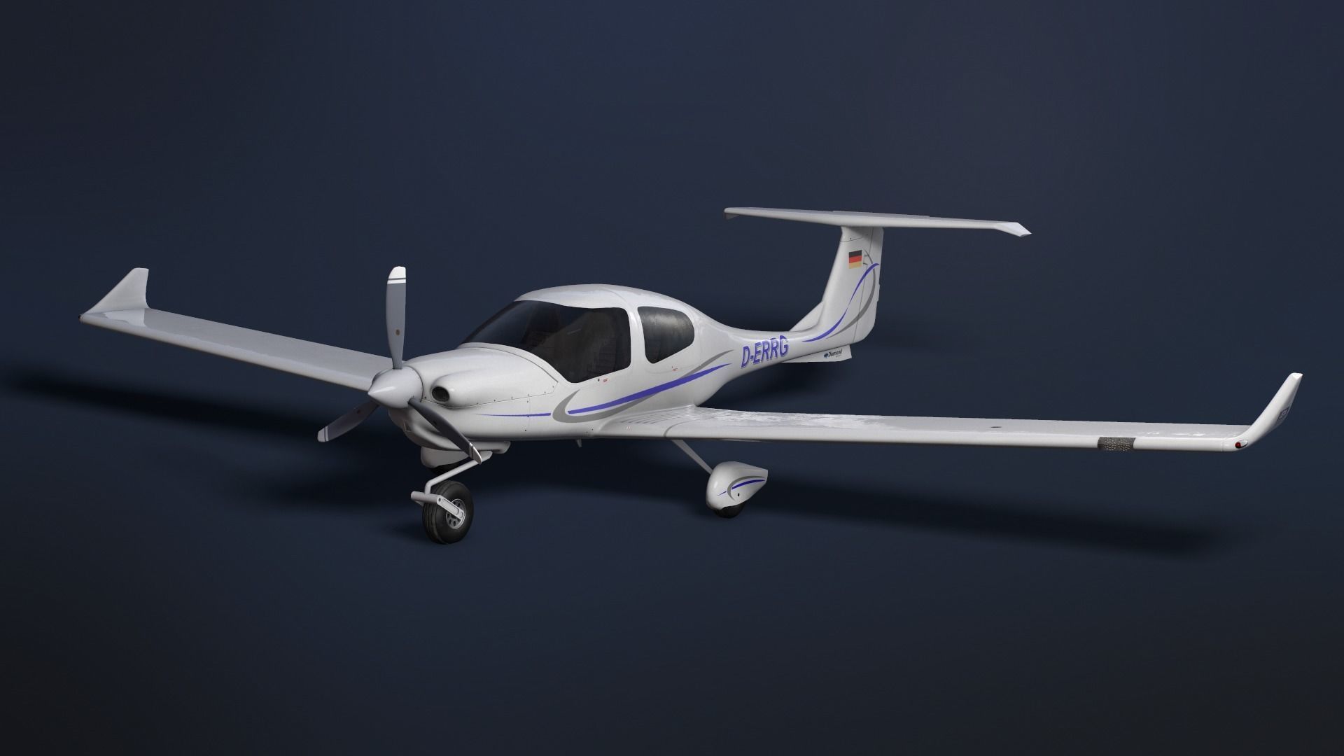 Diamond DA40 3D model | CGTrader